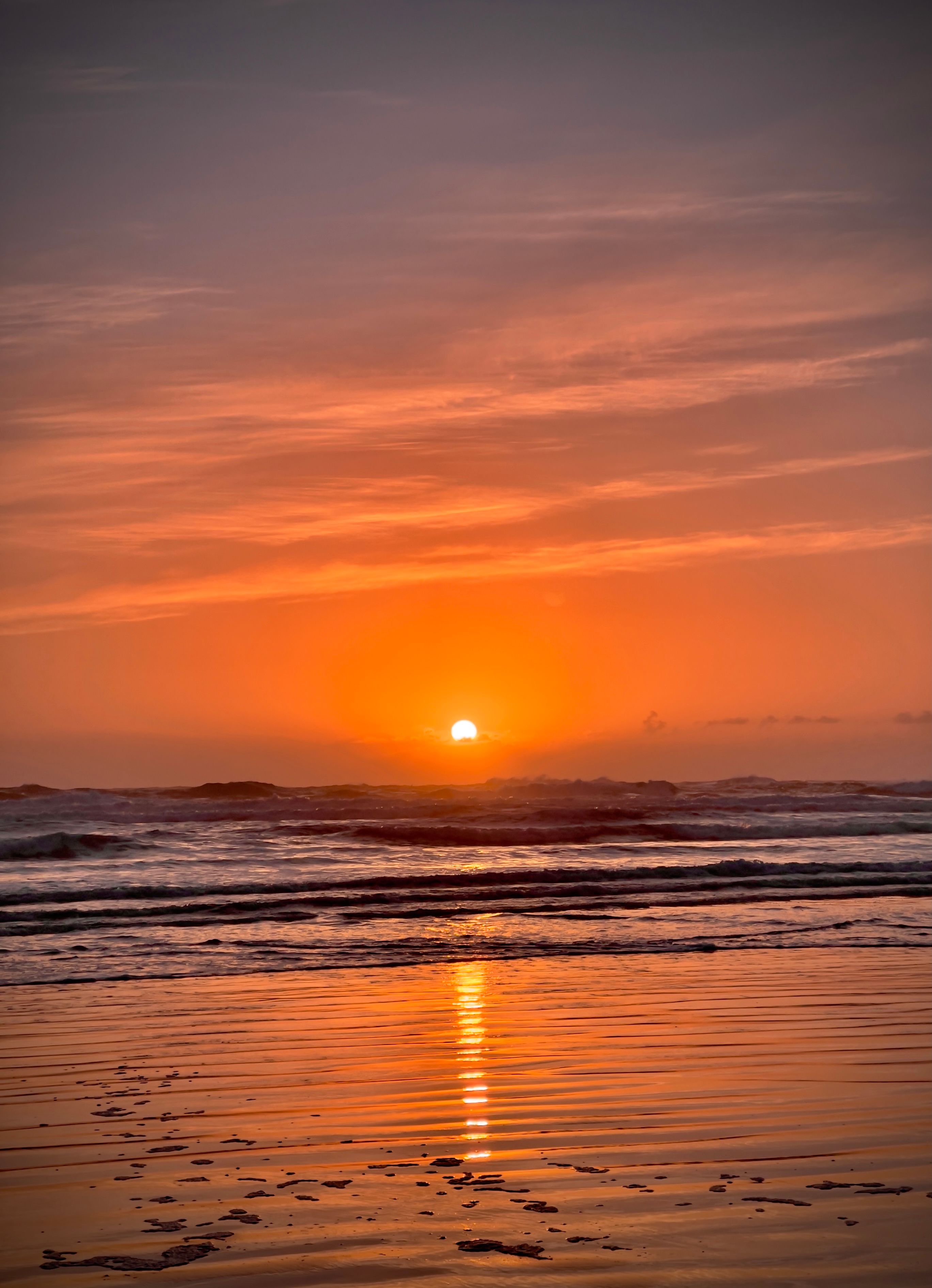 Ocean View During Sunset · Free Stock Photo