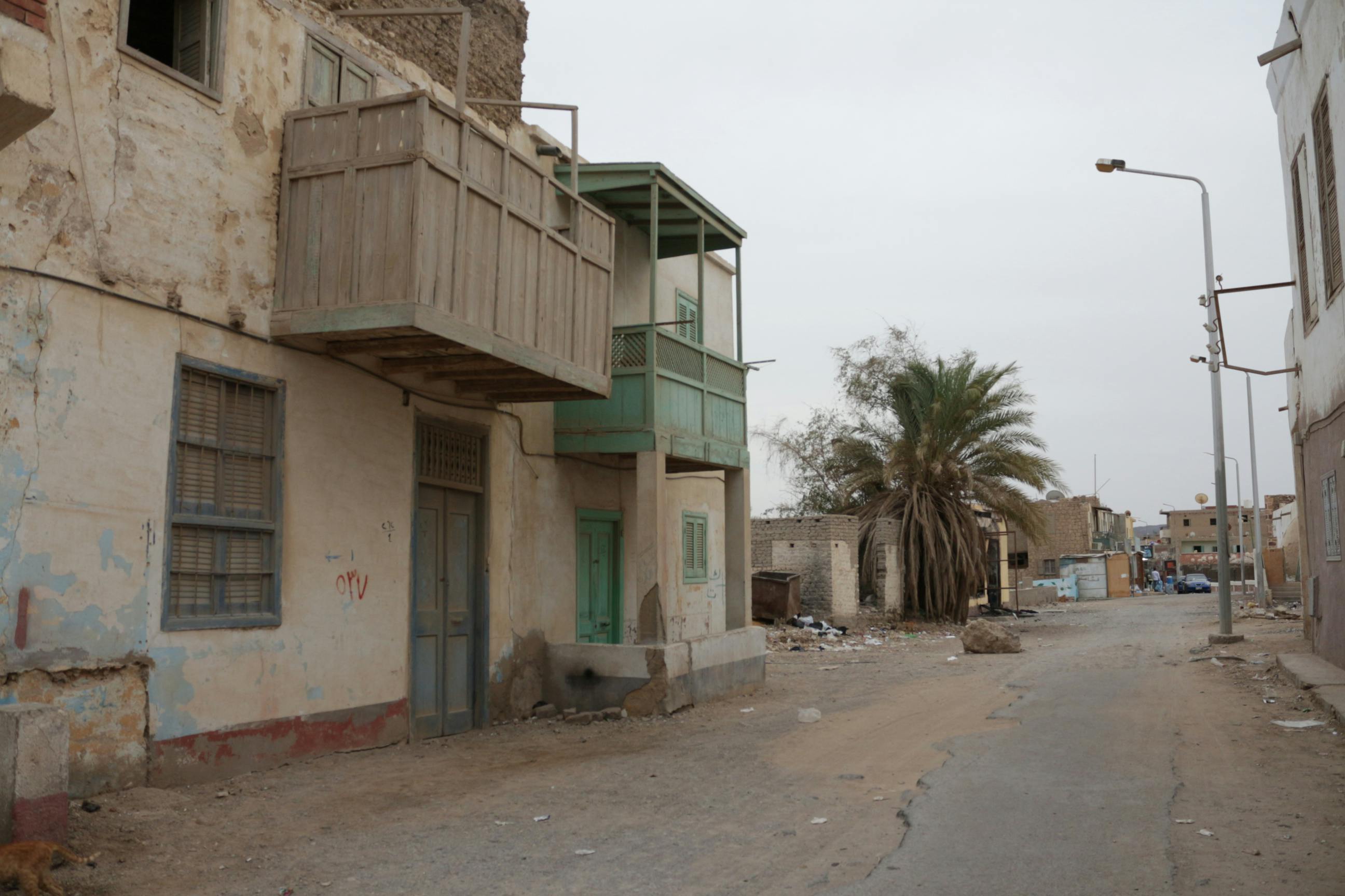 Abandoned Houses on Empty Street · Free Stock Photo