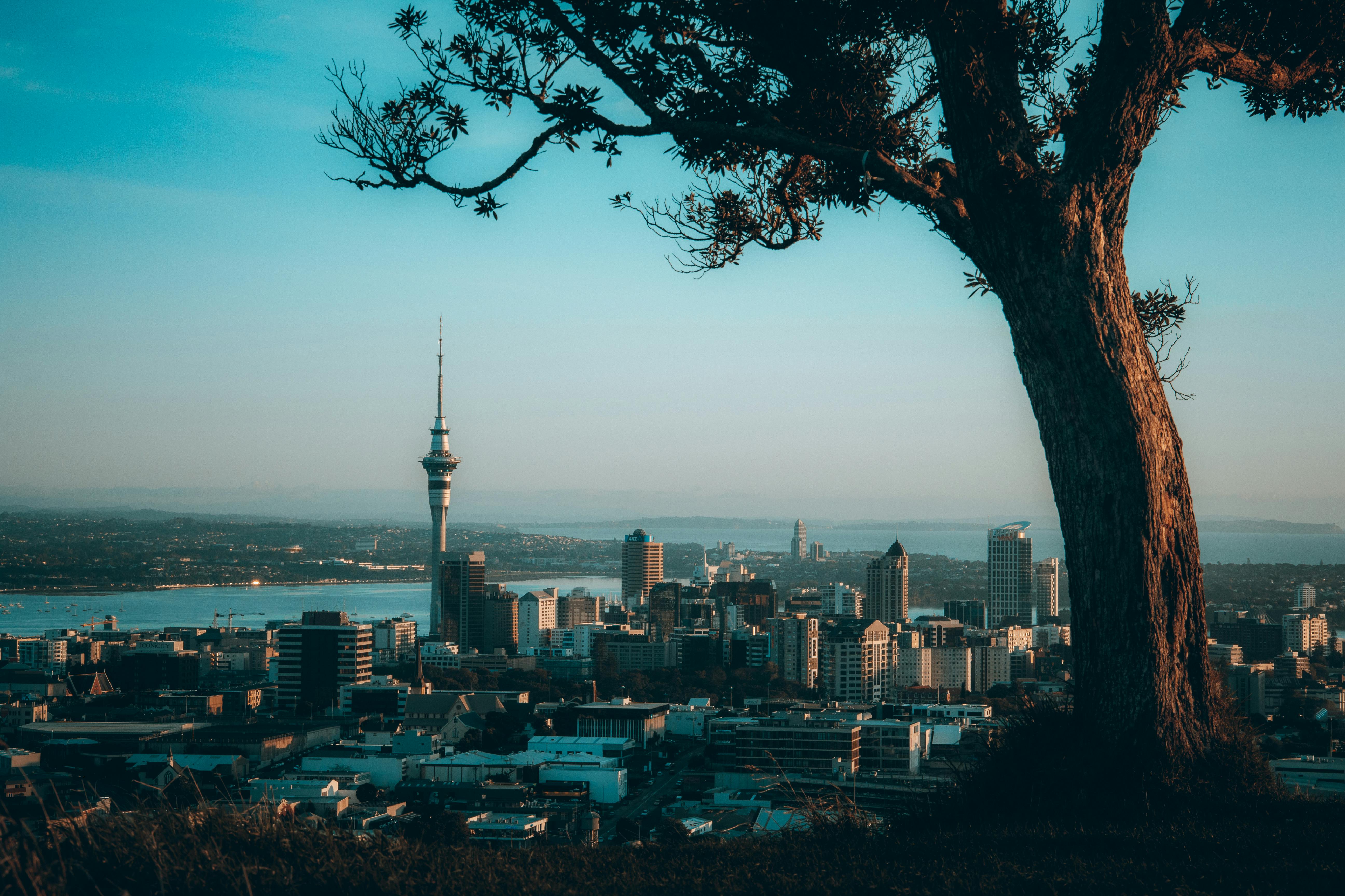 Landscape Photo of New City Buildings during Sunset Time · Free Stock Photo