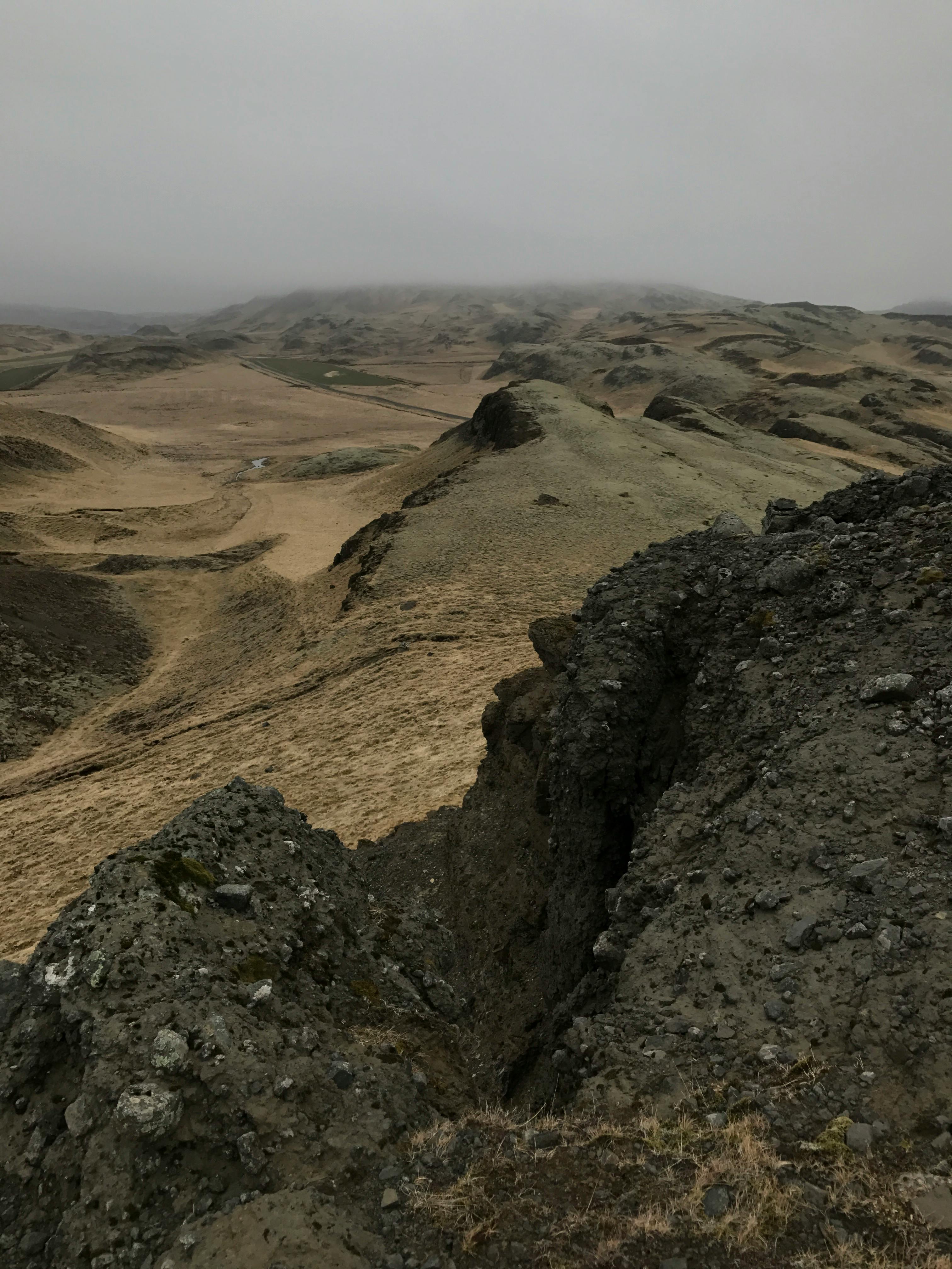 A Foggy Mountain Top · Free Stock Photo