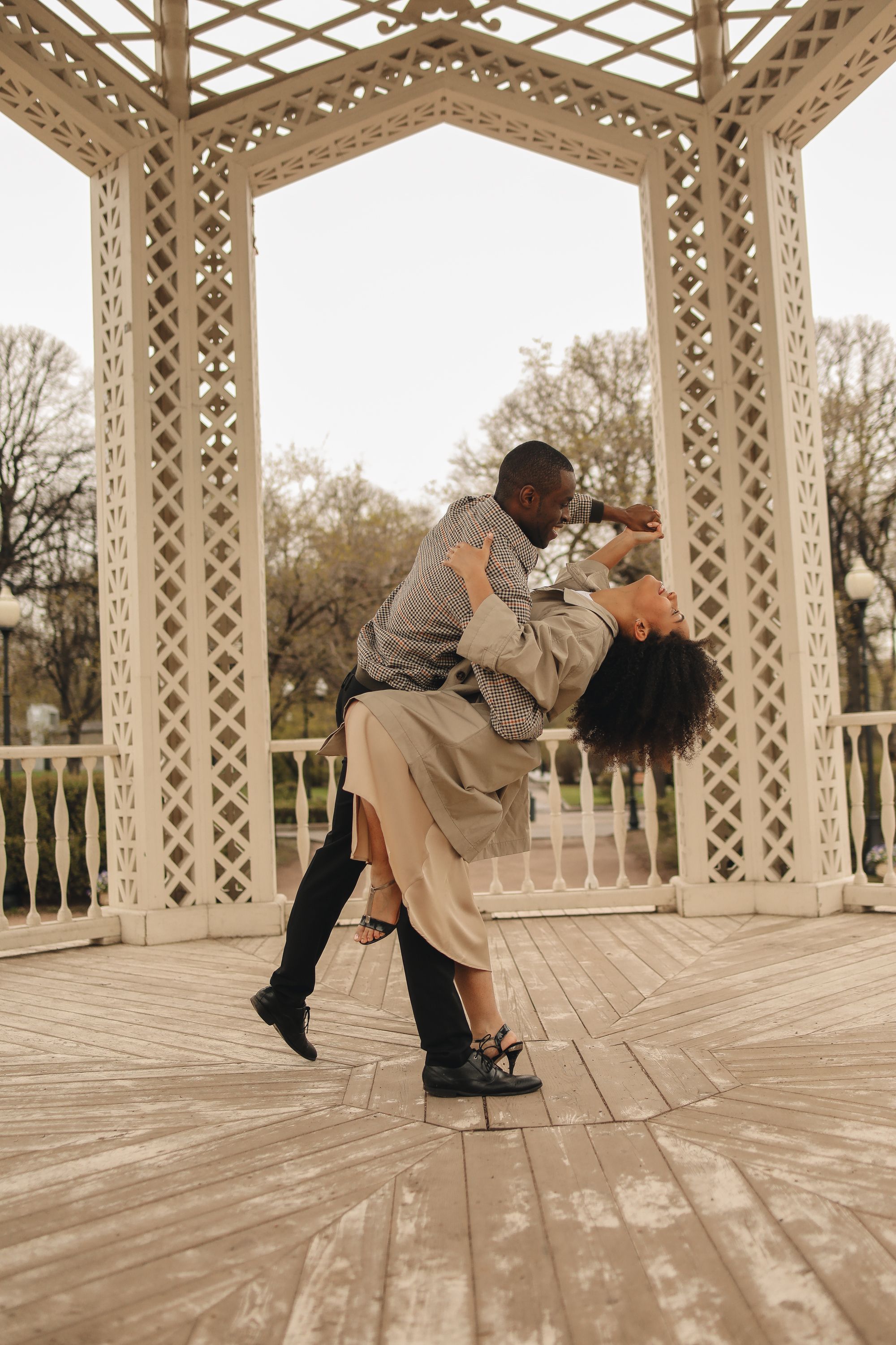 A Couple Dancing in the Gazebo · Free Stock Photo