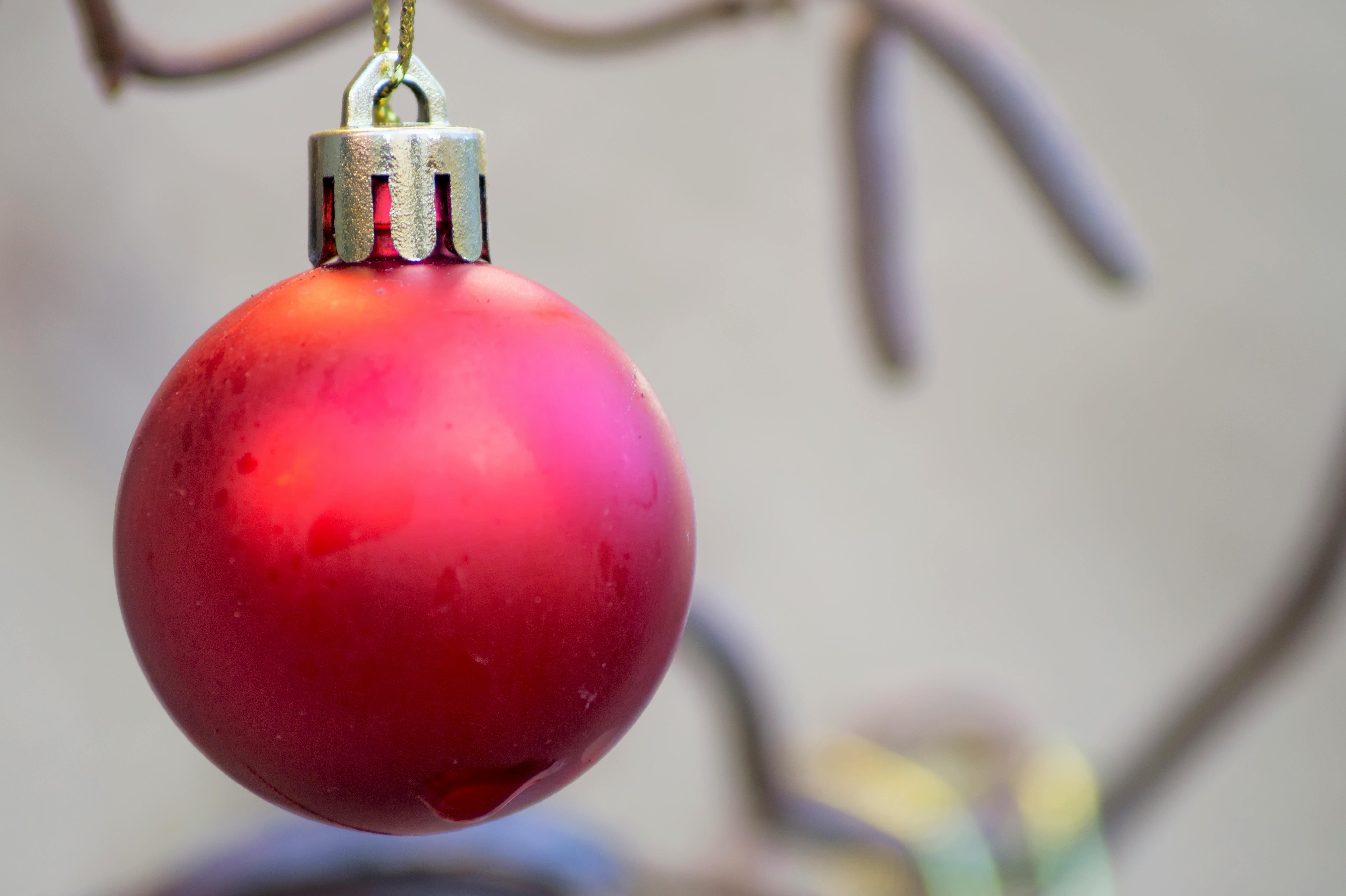 Red Bauble · Free Stock Photo