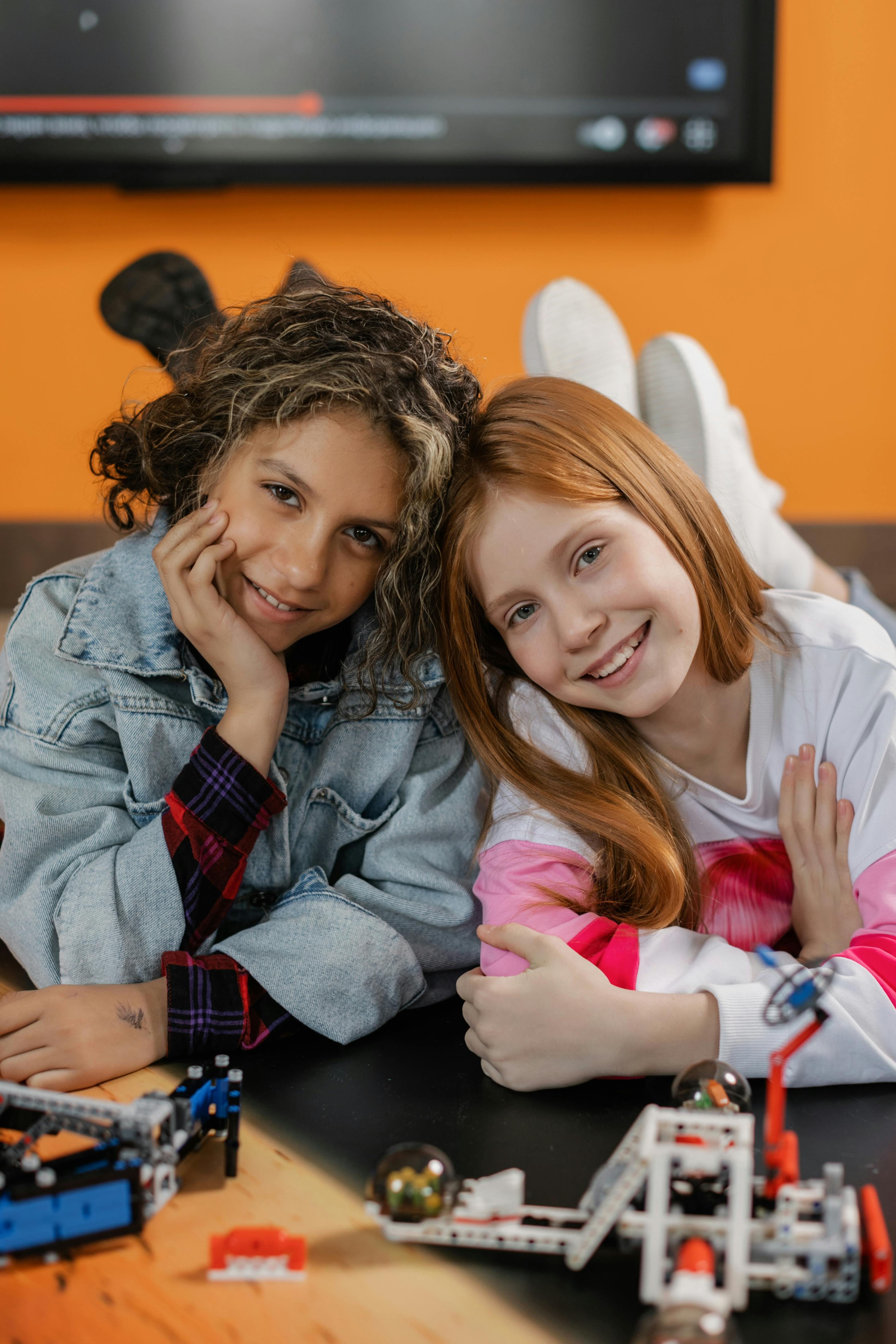 Young Children Doing Robotics Together · Free Stock Photo