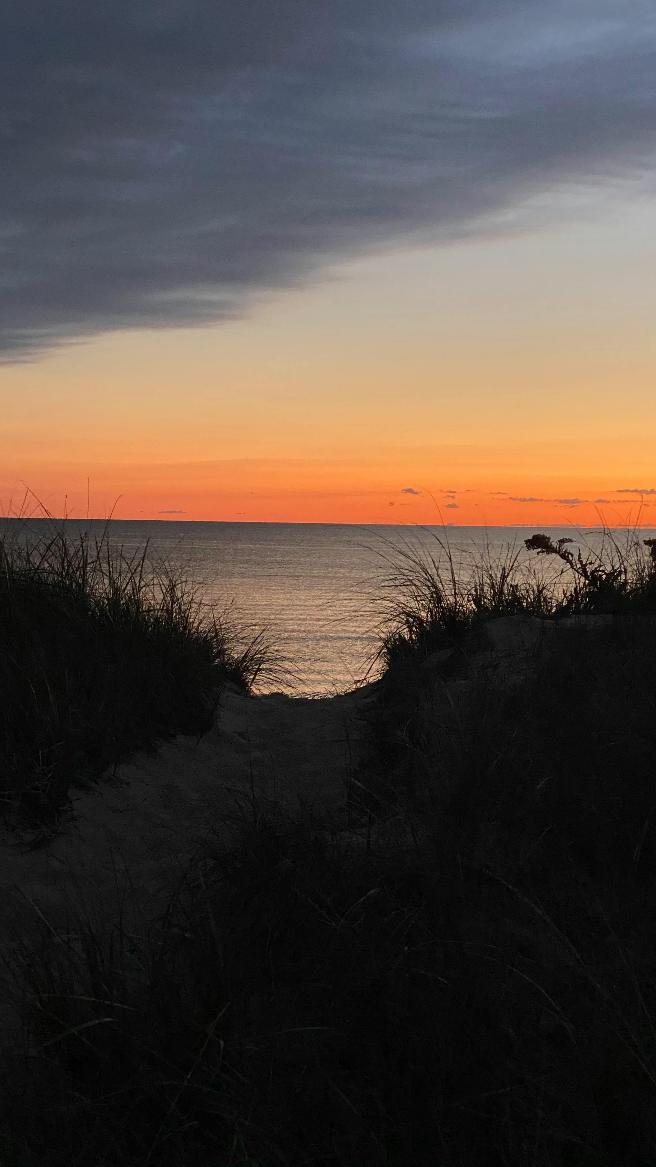 Sunset Over a Sea · Free Stock Photo