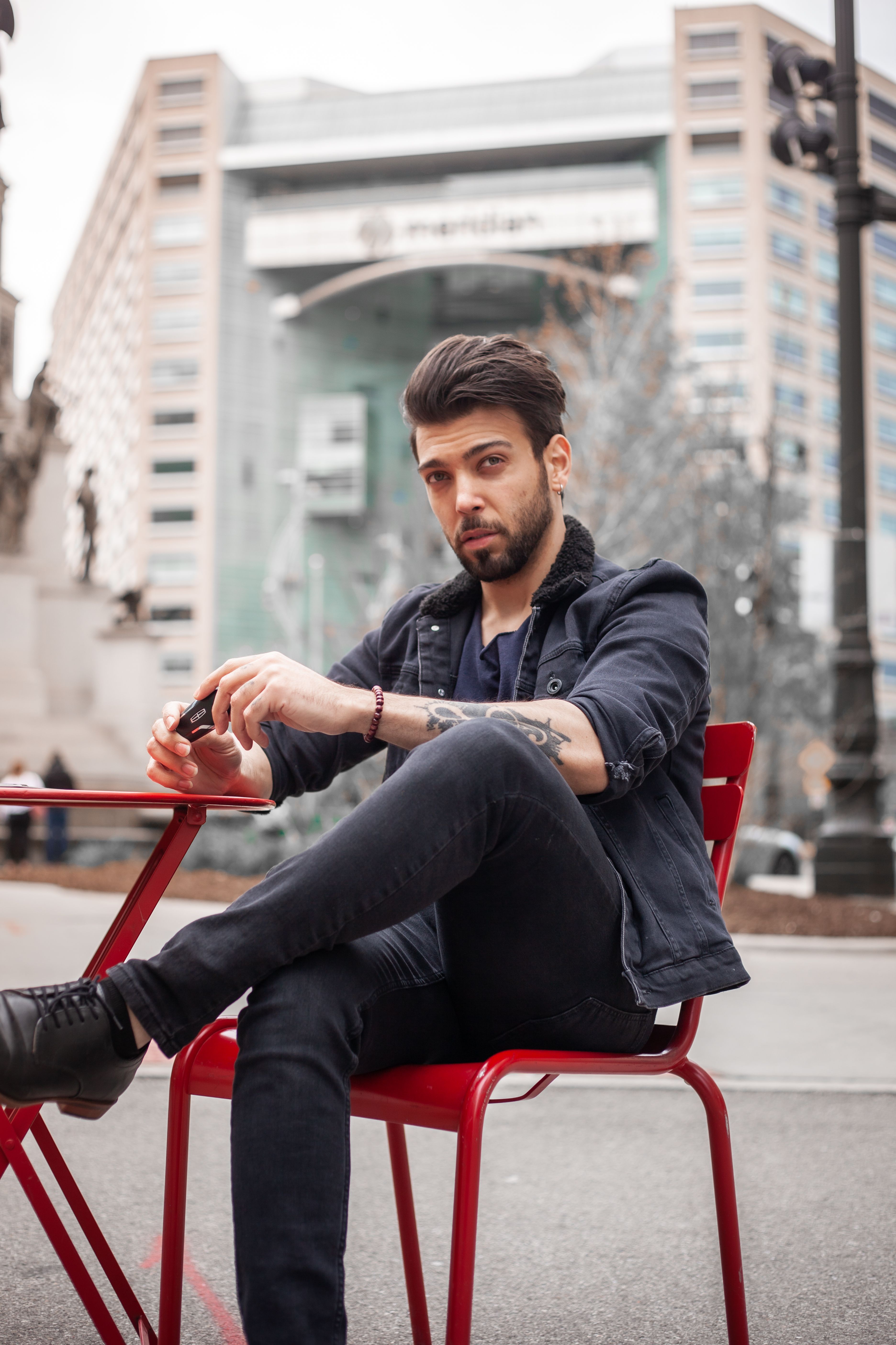A Handsome Man on a Phone Call · Free Stock Photo