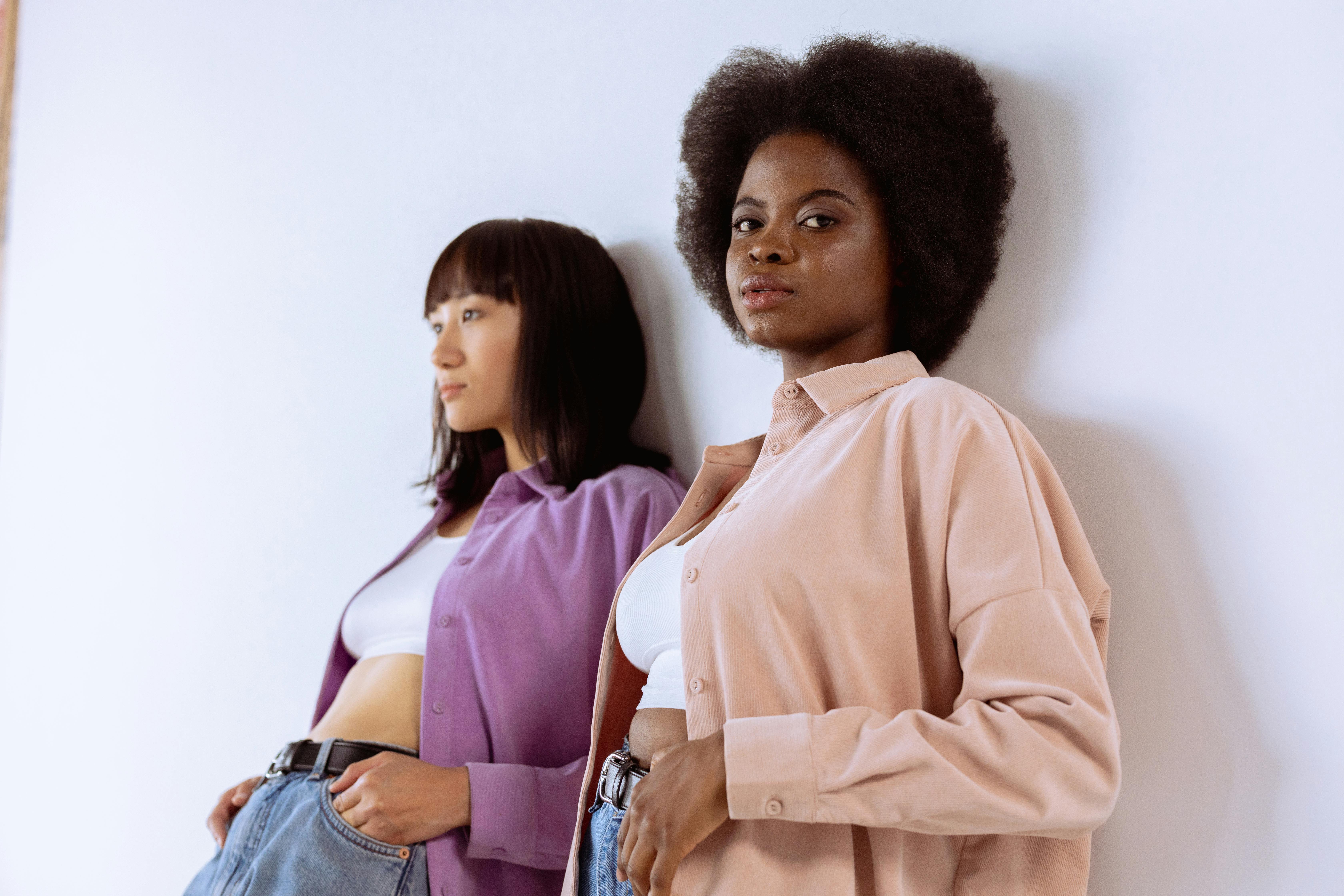 Women Posing at the Camera · Free Stock Photo