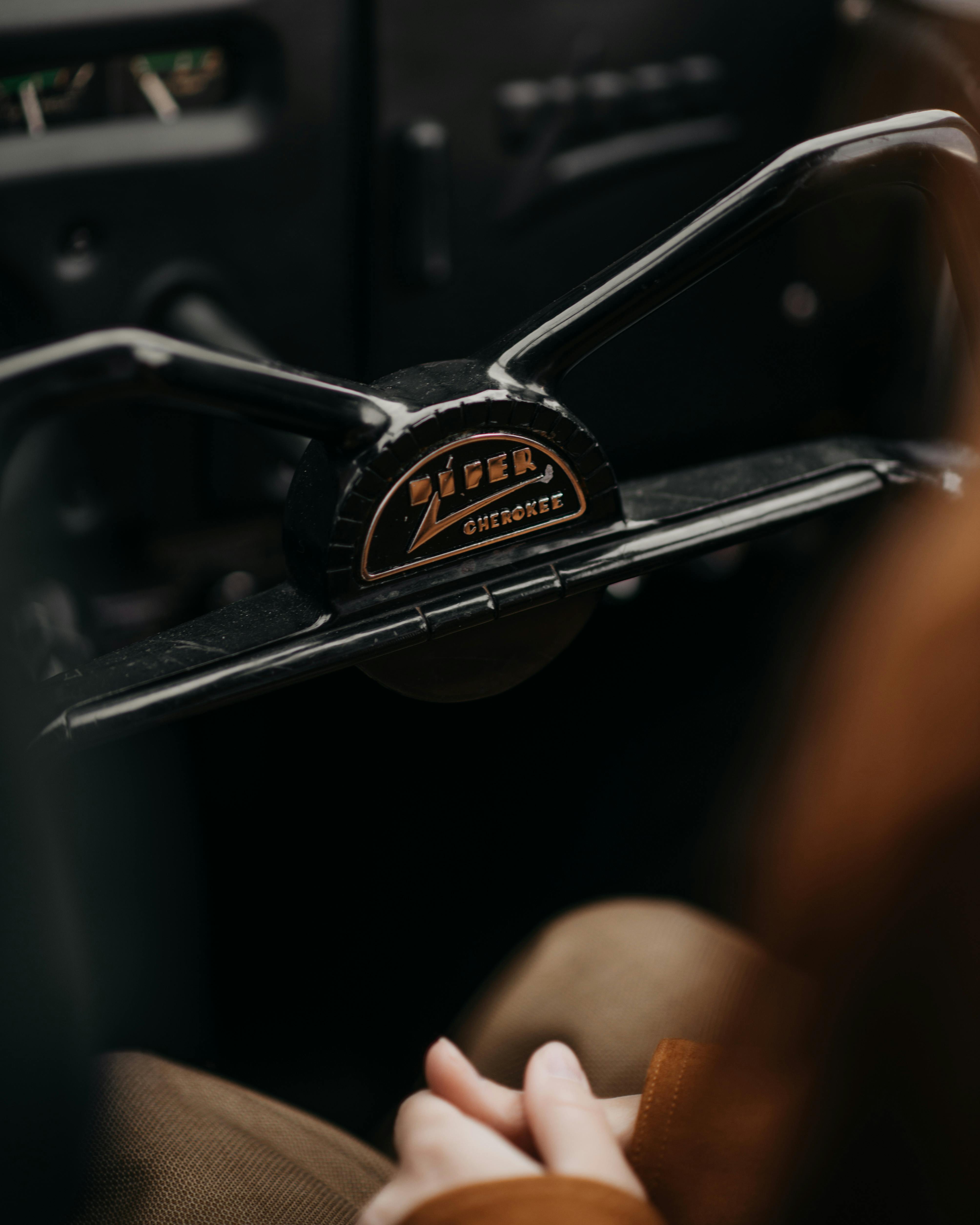 Male hand with white toy plane · Free Stock Photo
