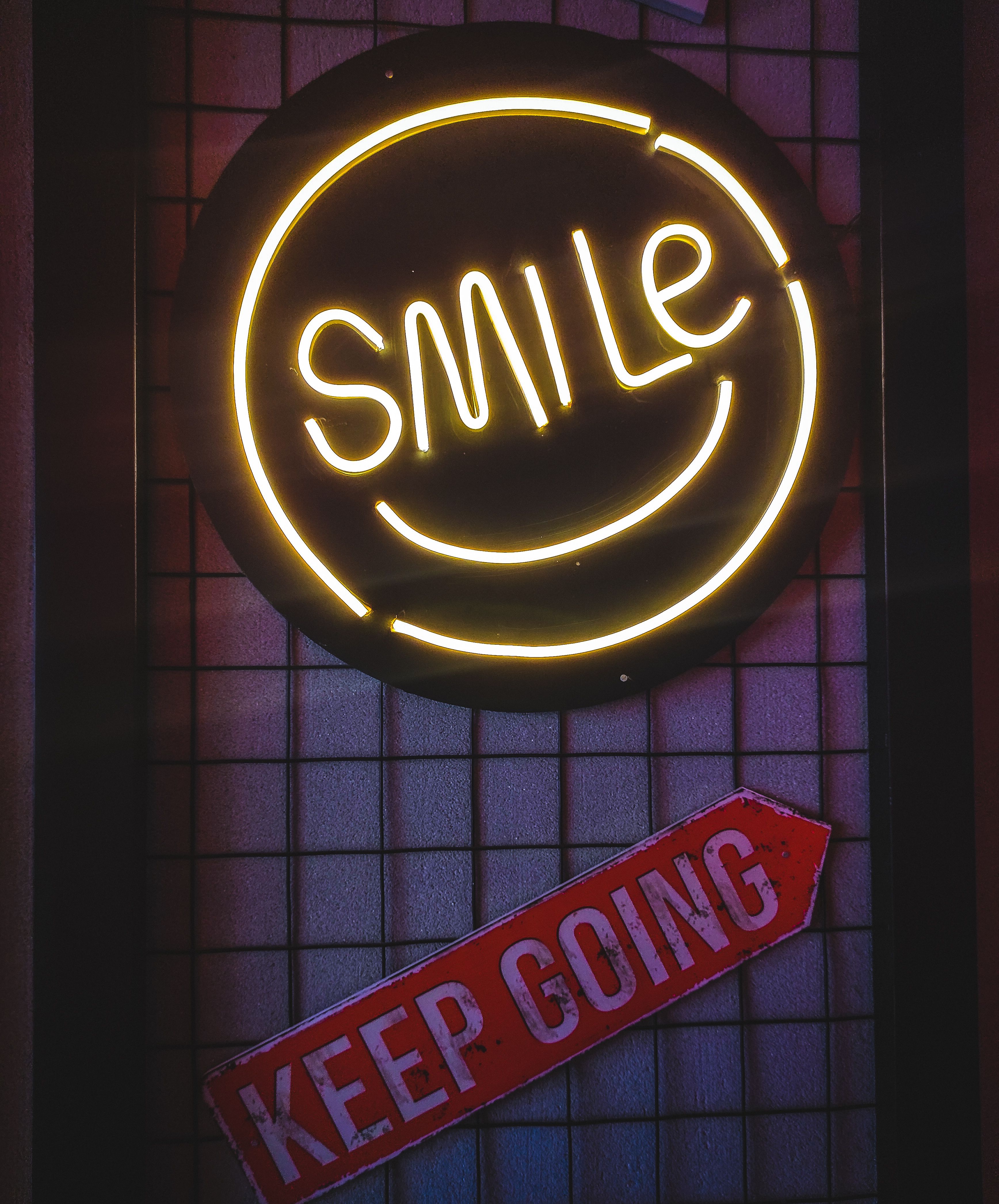 An Illuminated Neon Signage · Free Stock Photo