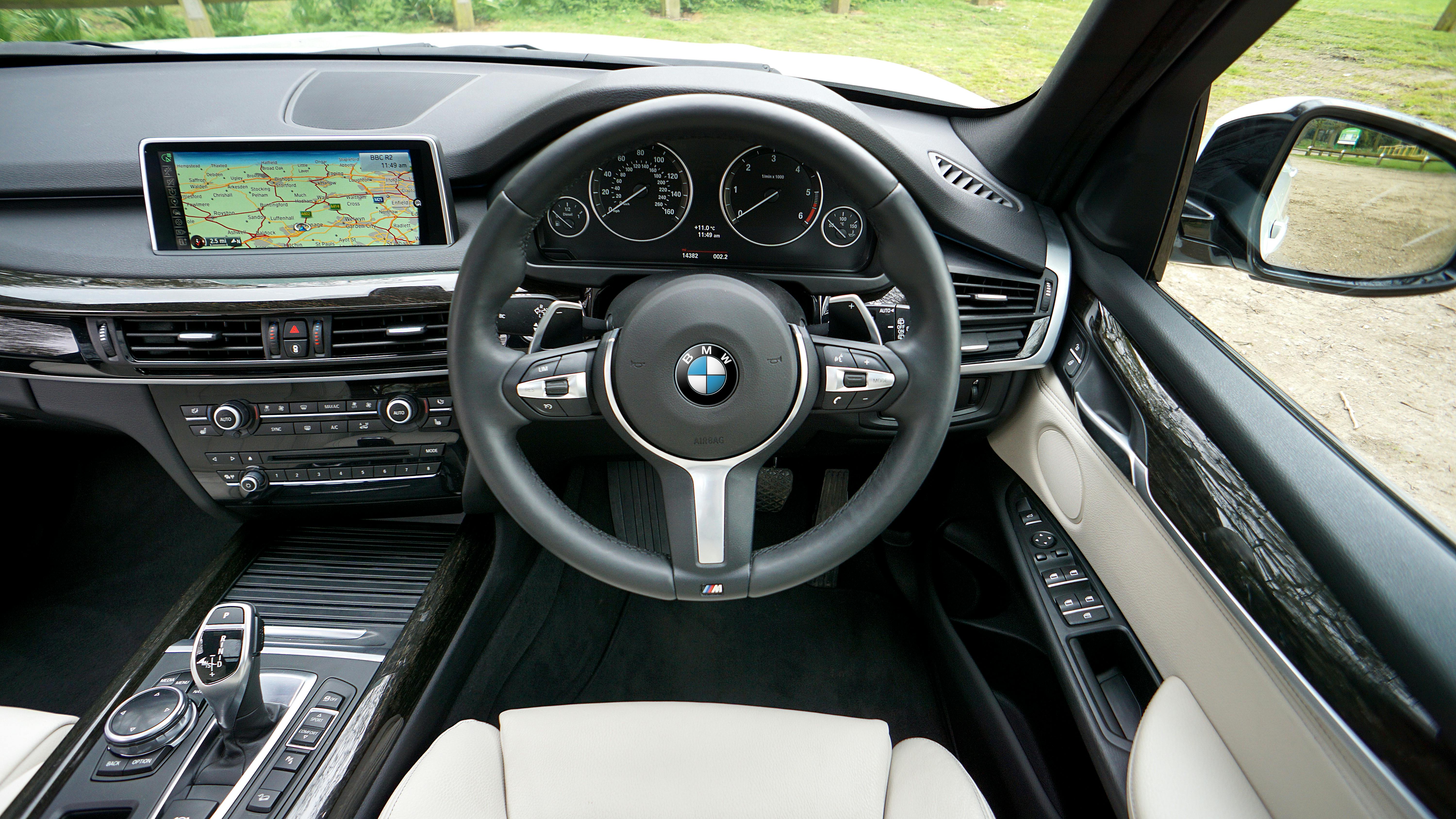 An Interior of a Luxury Car · Free Stock Photo