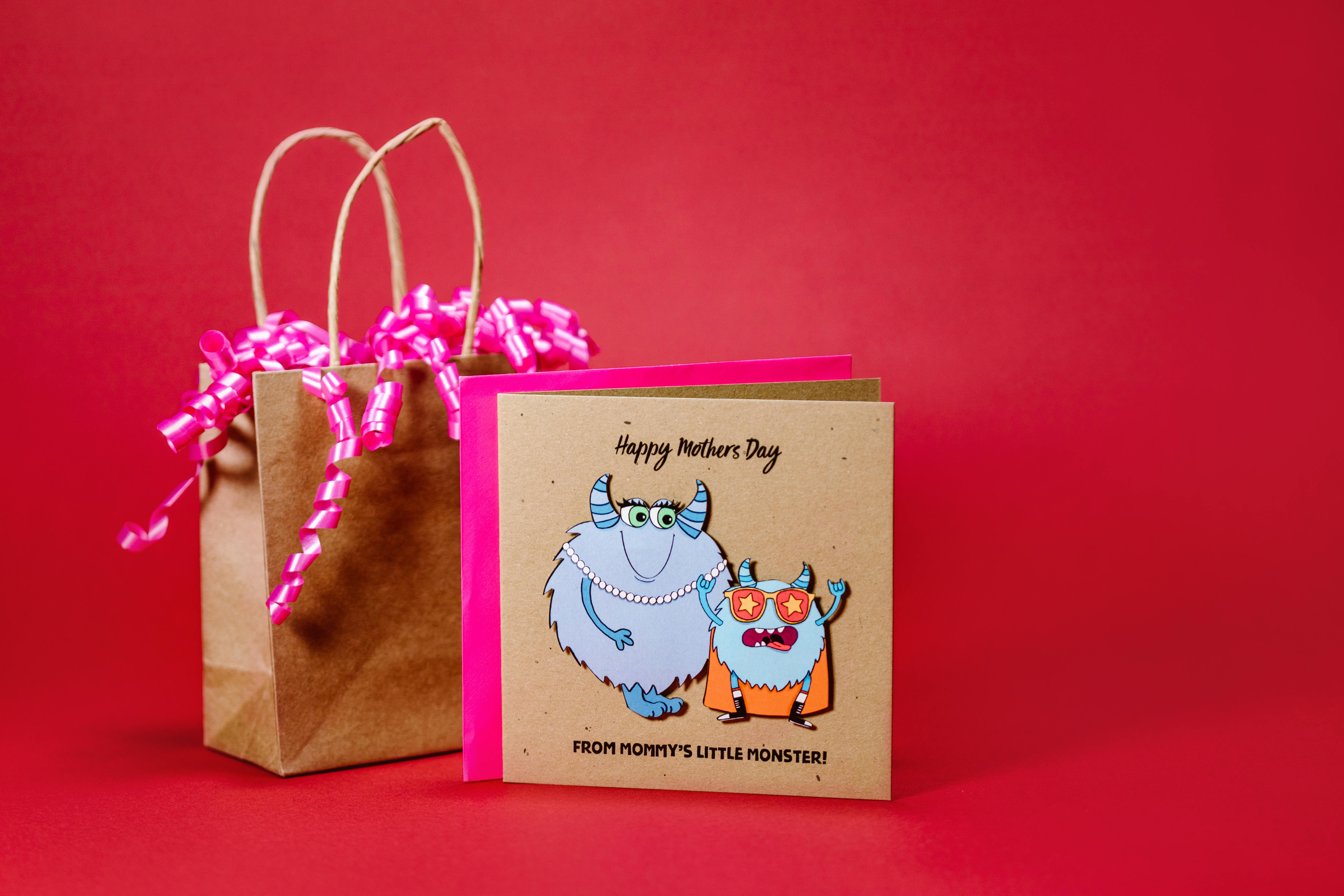 Wrapping Paper inside a Paper Bag · Free Stock Photo