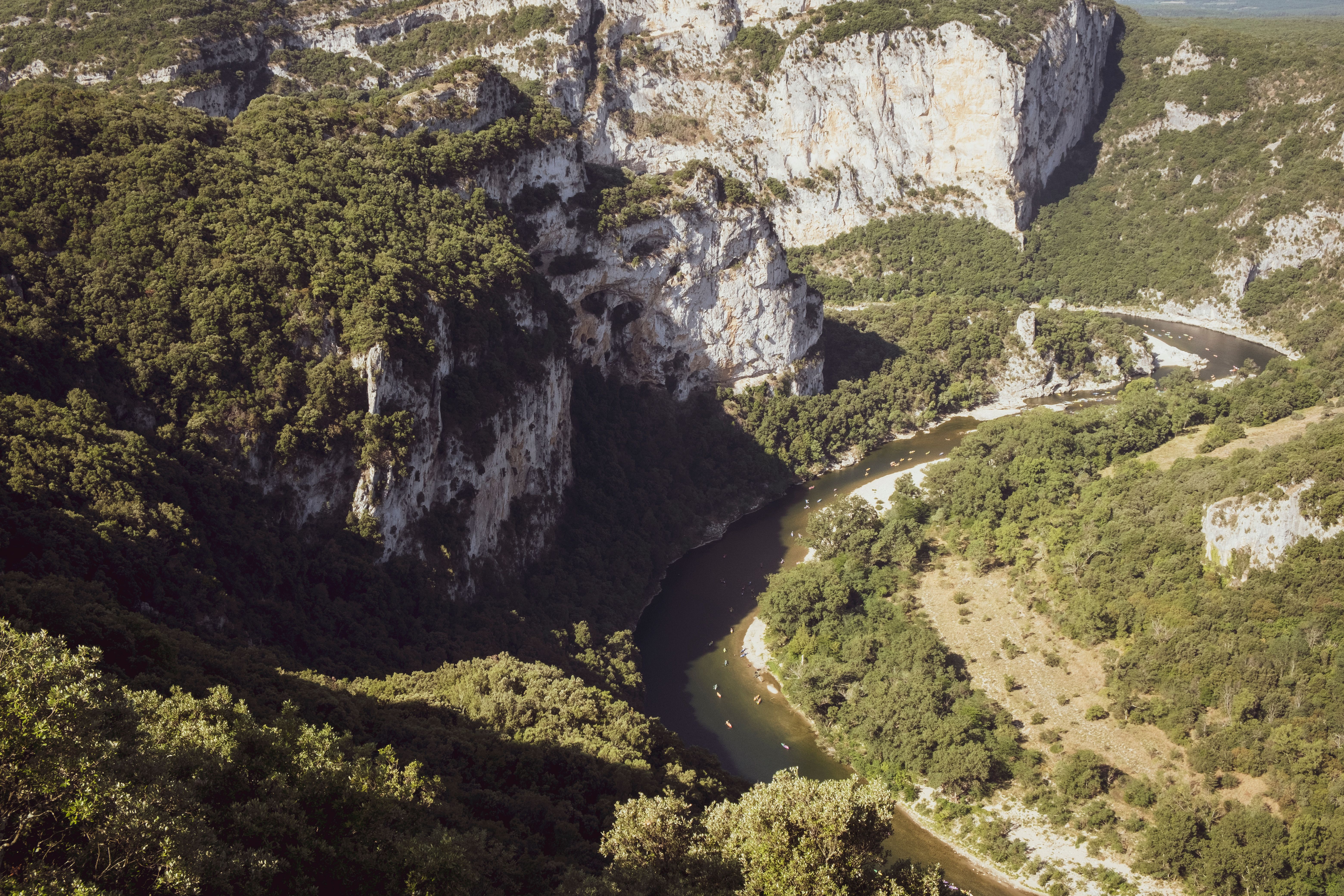 High Angle Shot of a River · Free Stock Photo