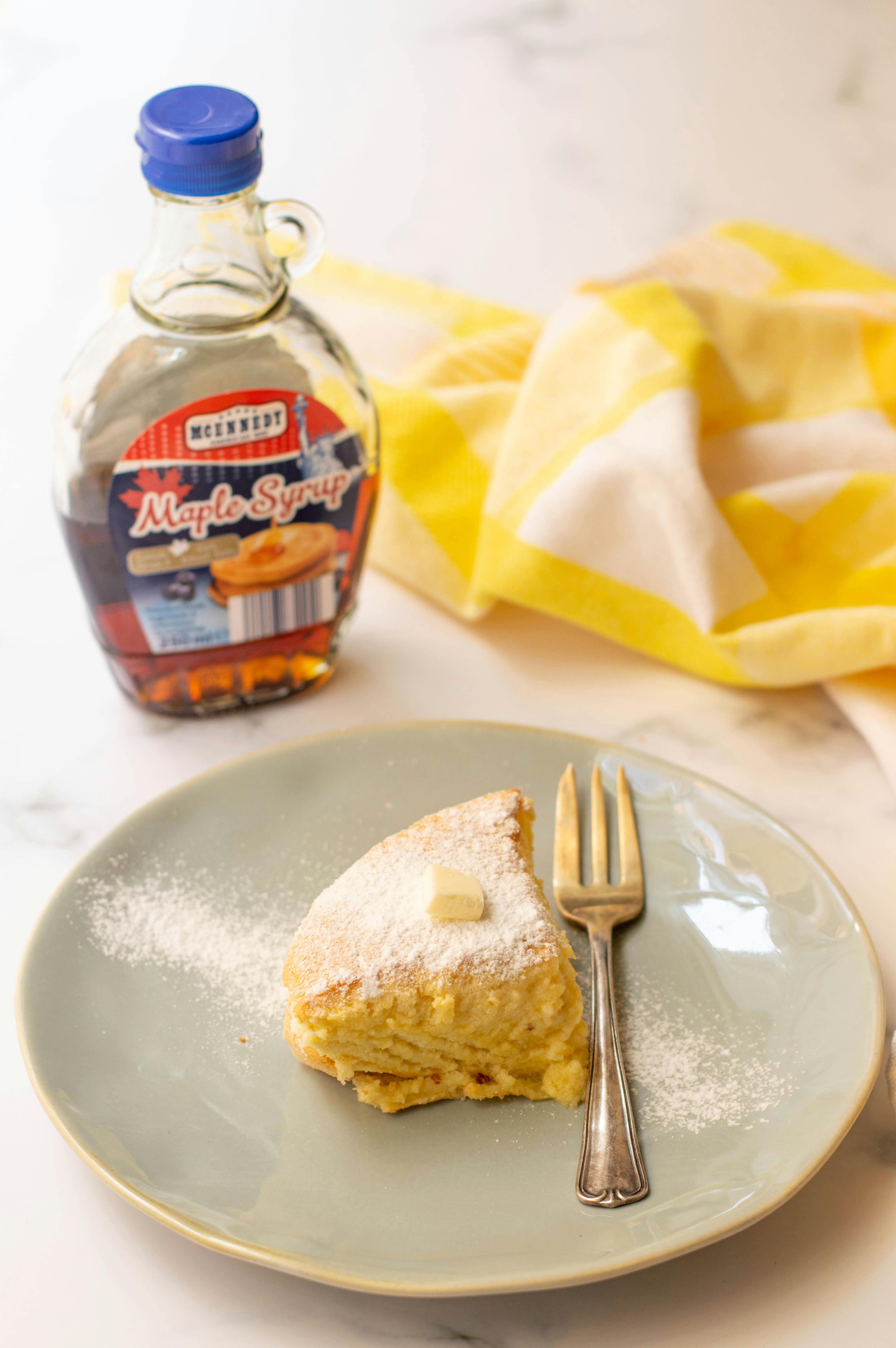 Close-Up Shot of a Pastry With Powdered Sugar on Top · Free Stock Photo
