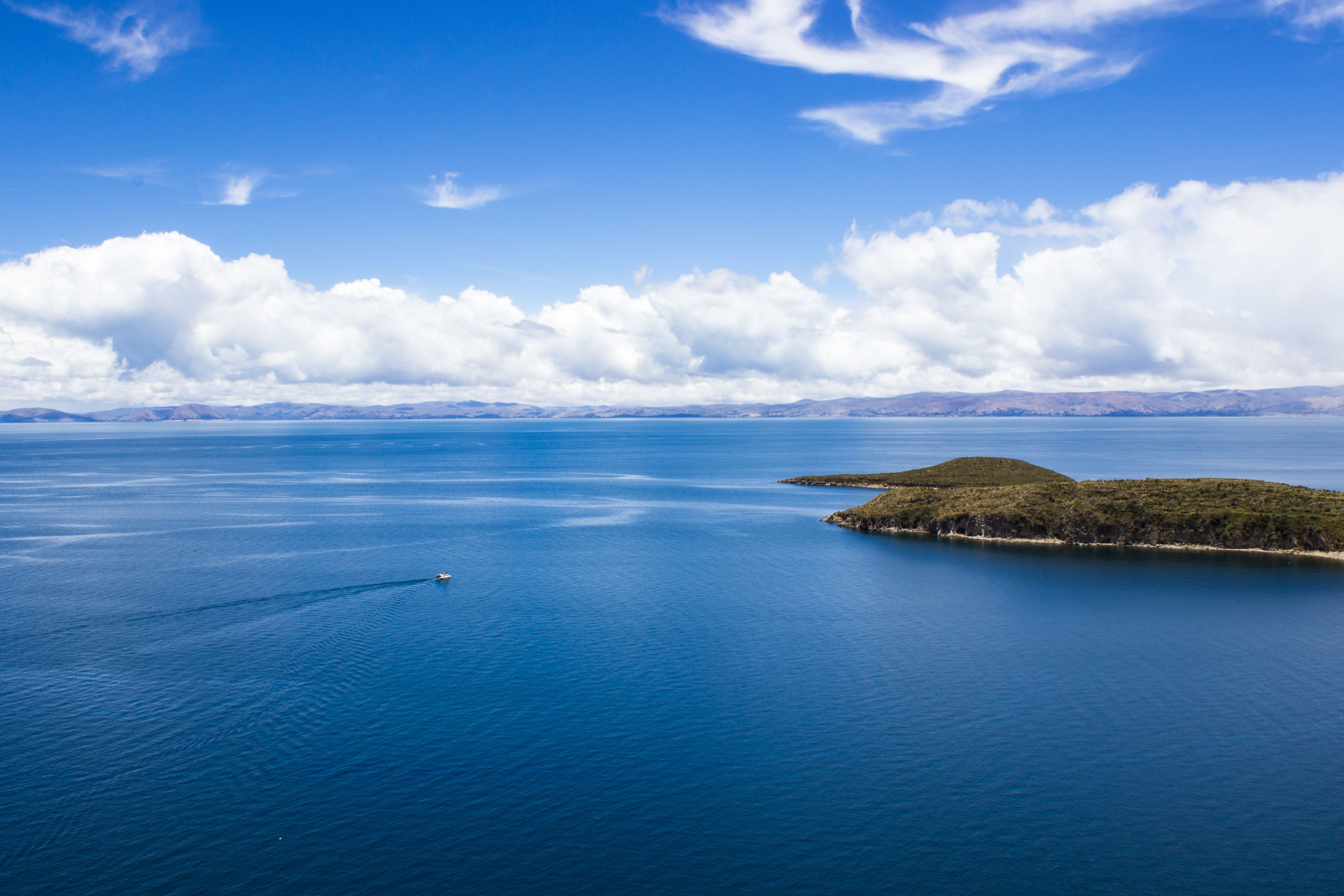 Aerial View of an Island · Free Stock Photo