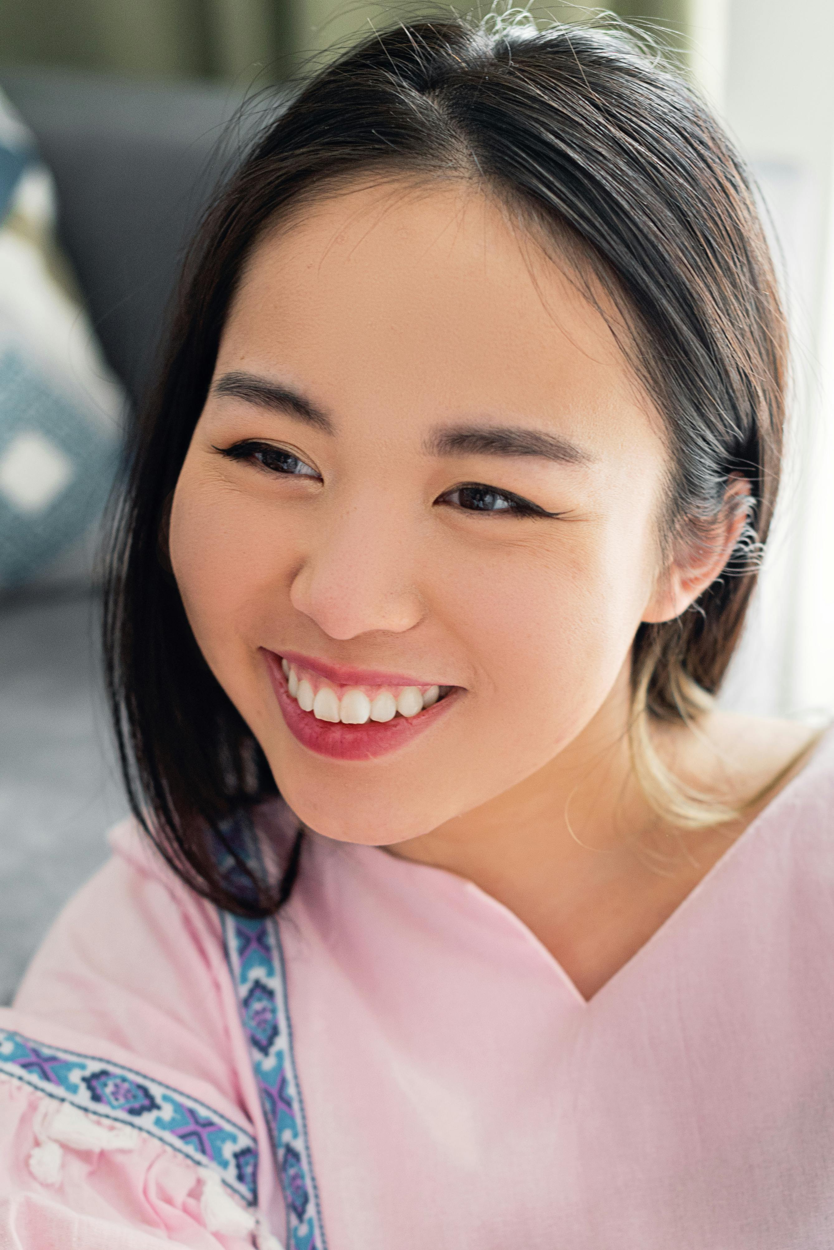 Portrait of a Smiling Woman · Free Stock Photo