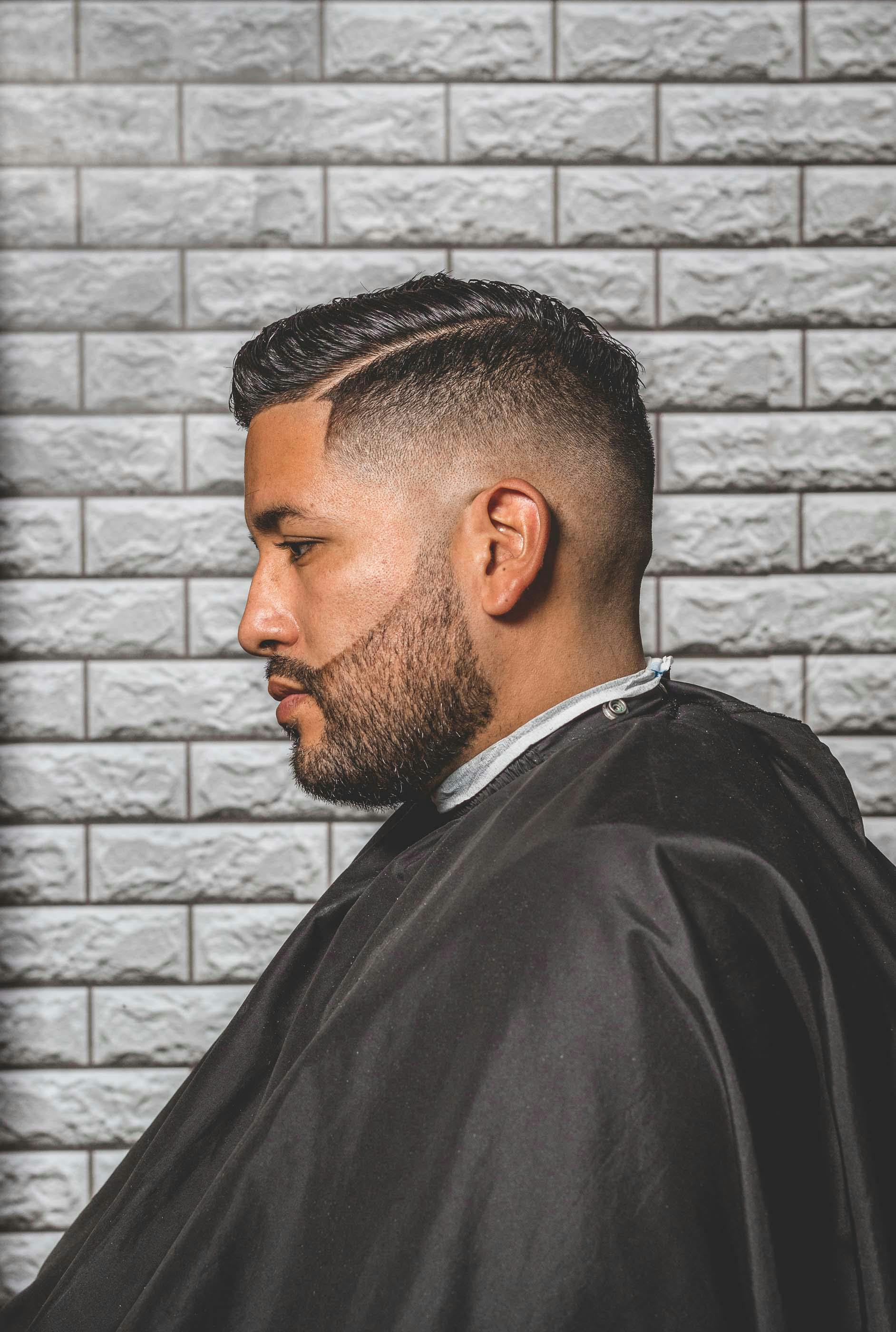 A Man with Push Back Hairstyle · Free Stock Photo