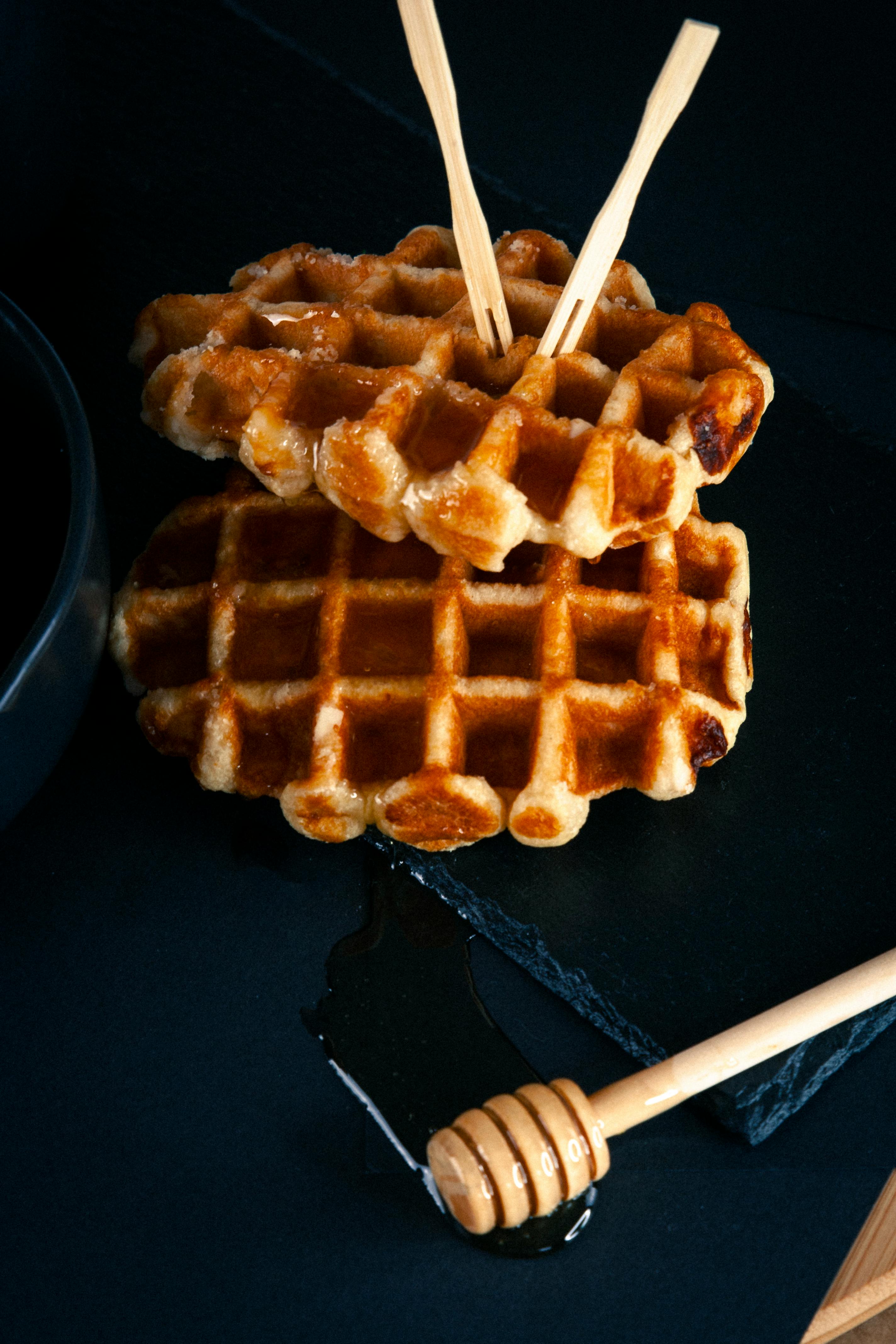 Waffles With Syrup · Free Stock Photo