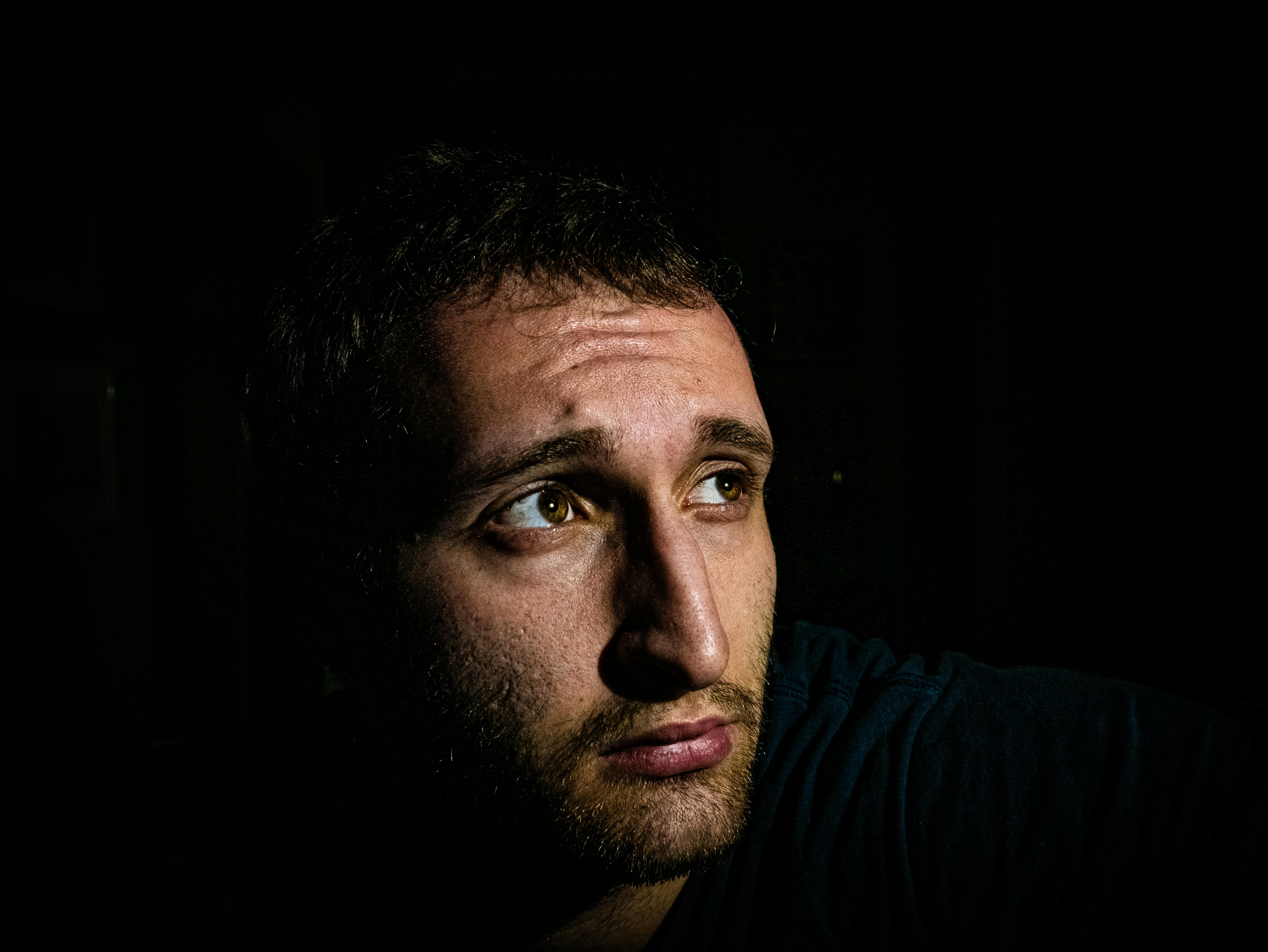 Grayscale Photo of Man · Free Stock Photo