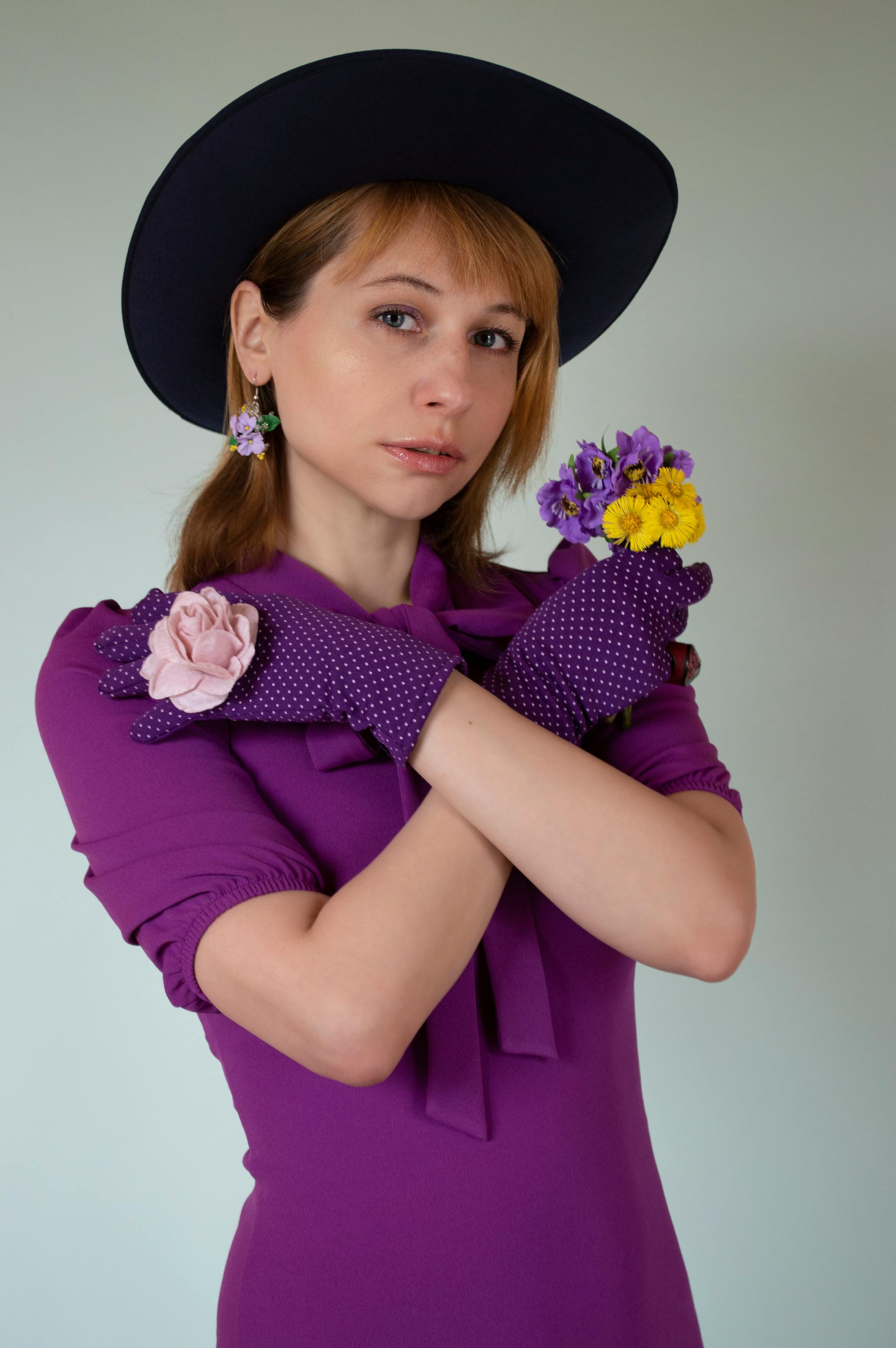 Violet Dress Model Photos, Download The BEST Free Violet Dress Model ...