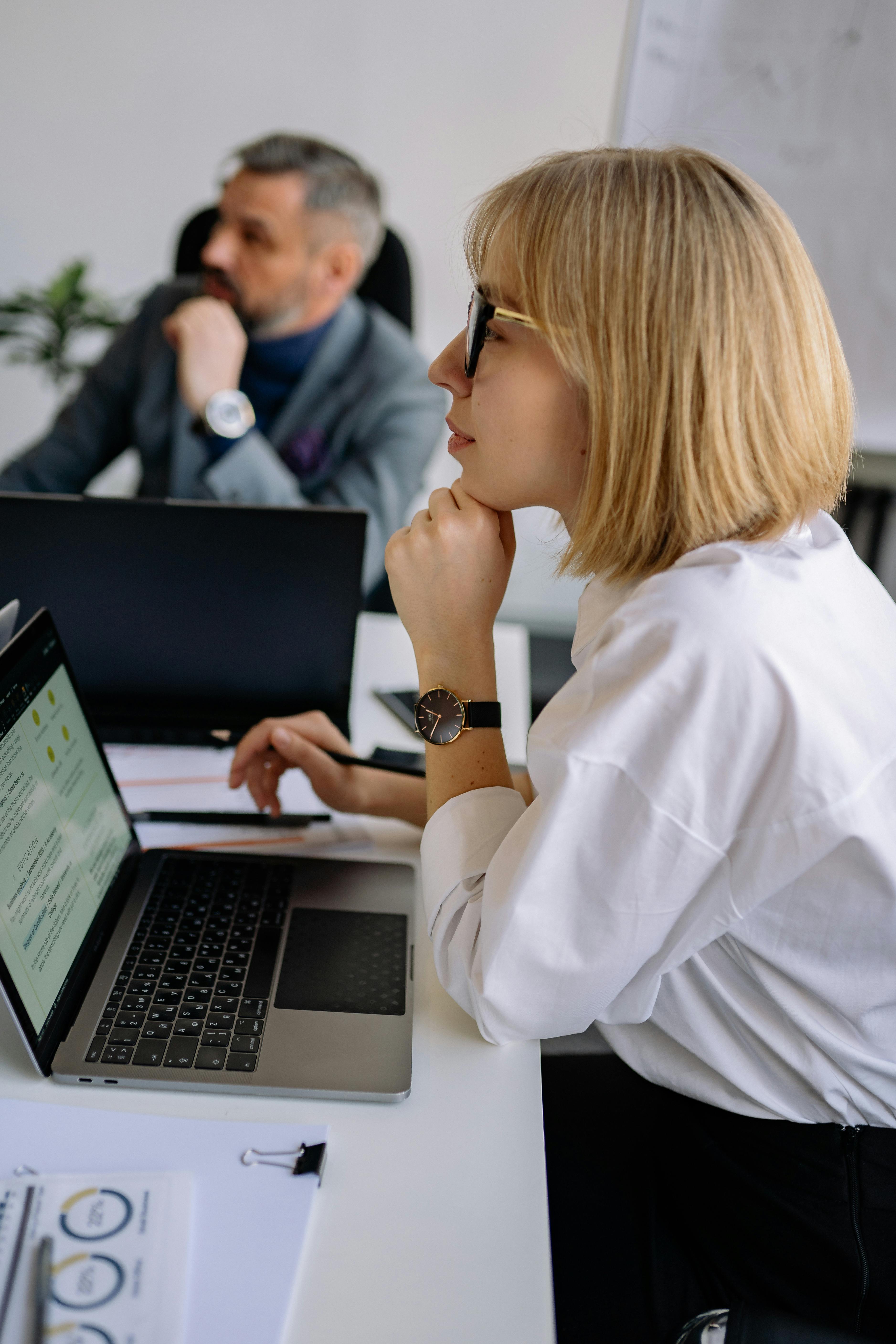 Woman Using Laptop · Free Stock Photo