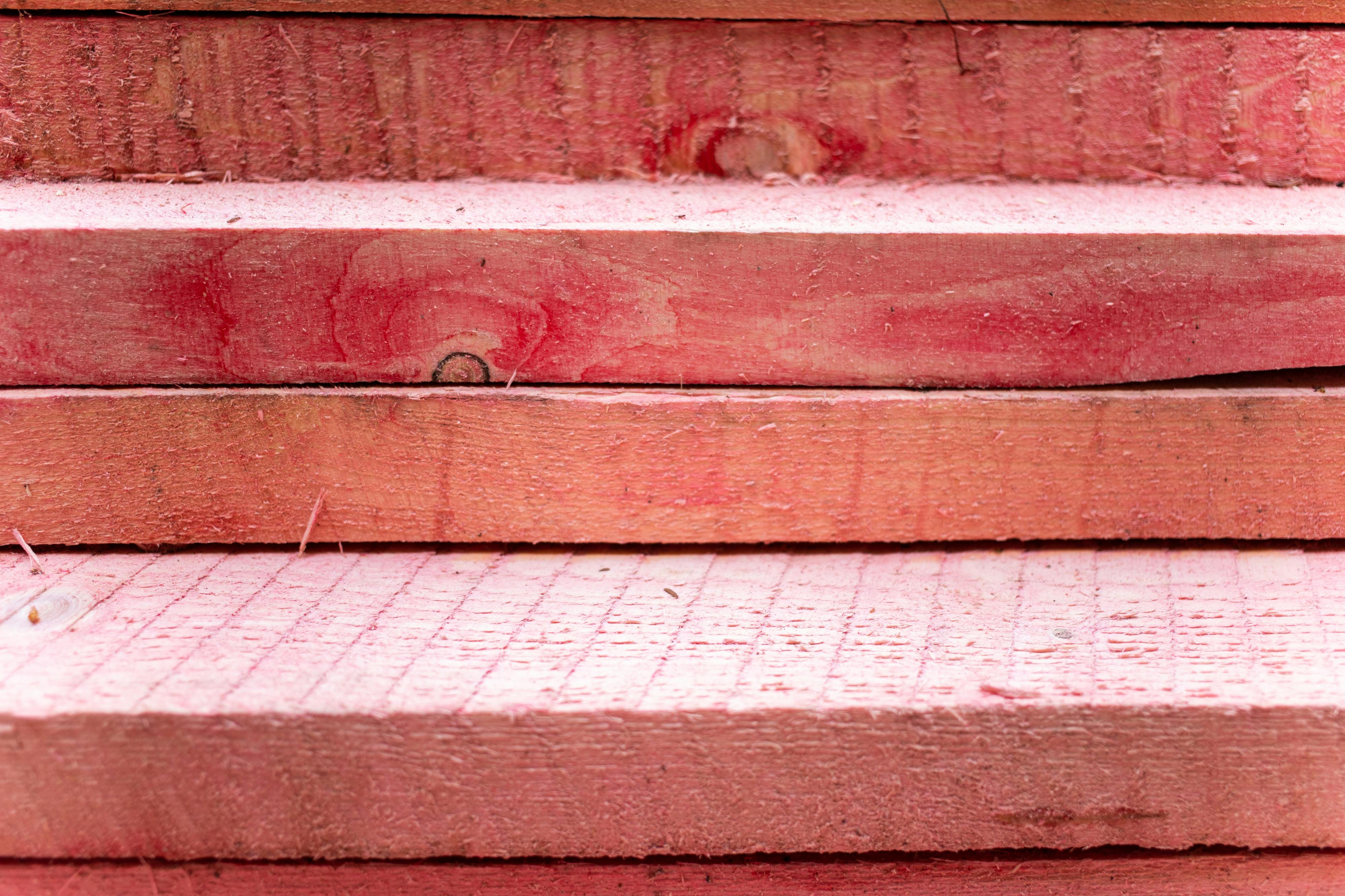 Wooden pink planks background · Free Stock Photo