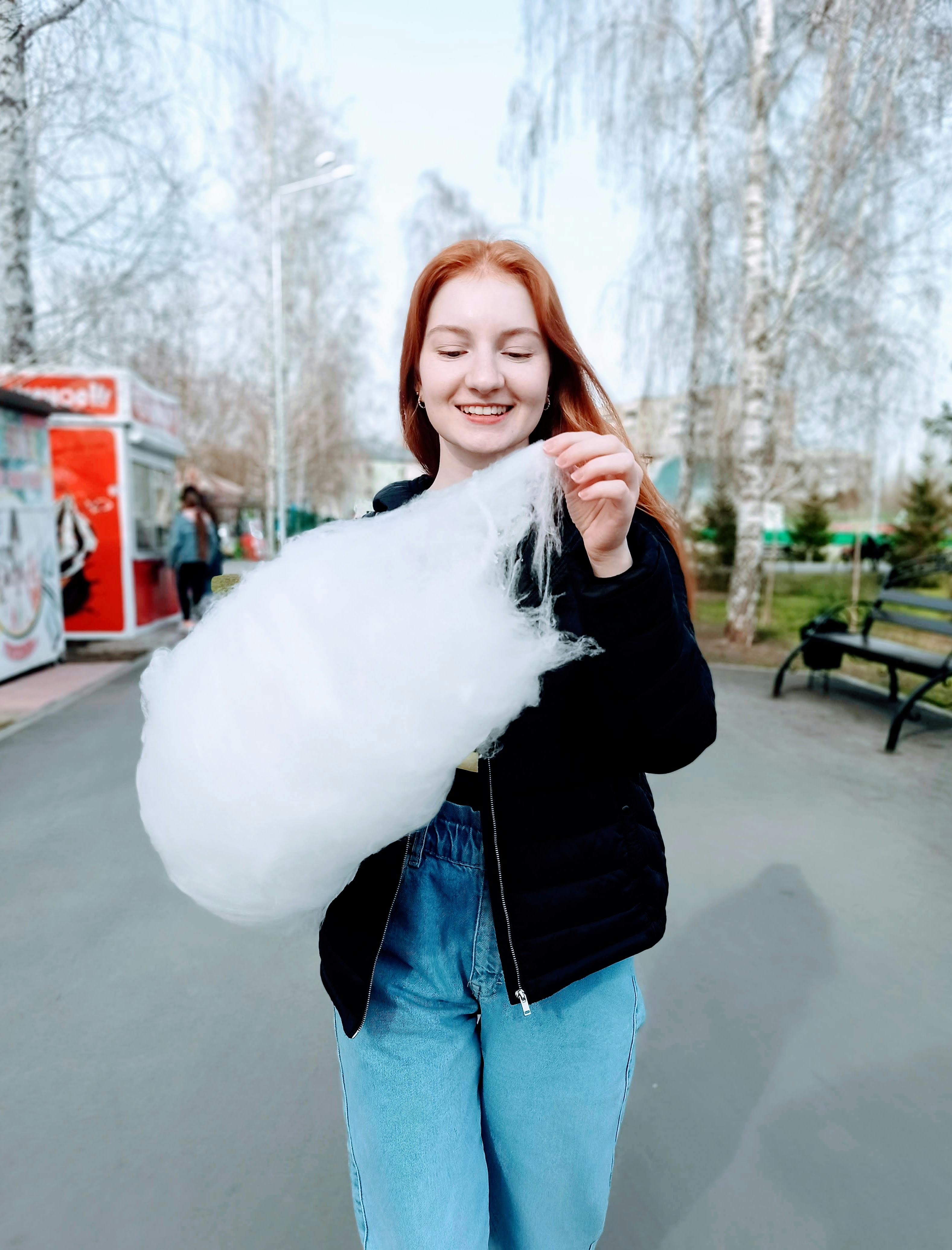 Woman Eating Lollipop · Free Stock Photo