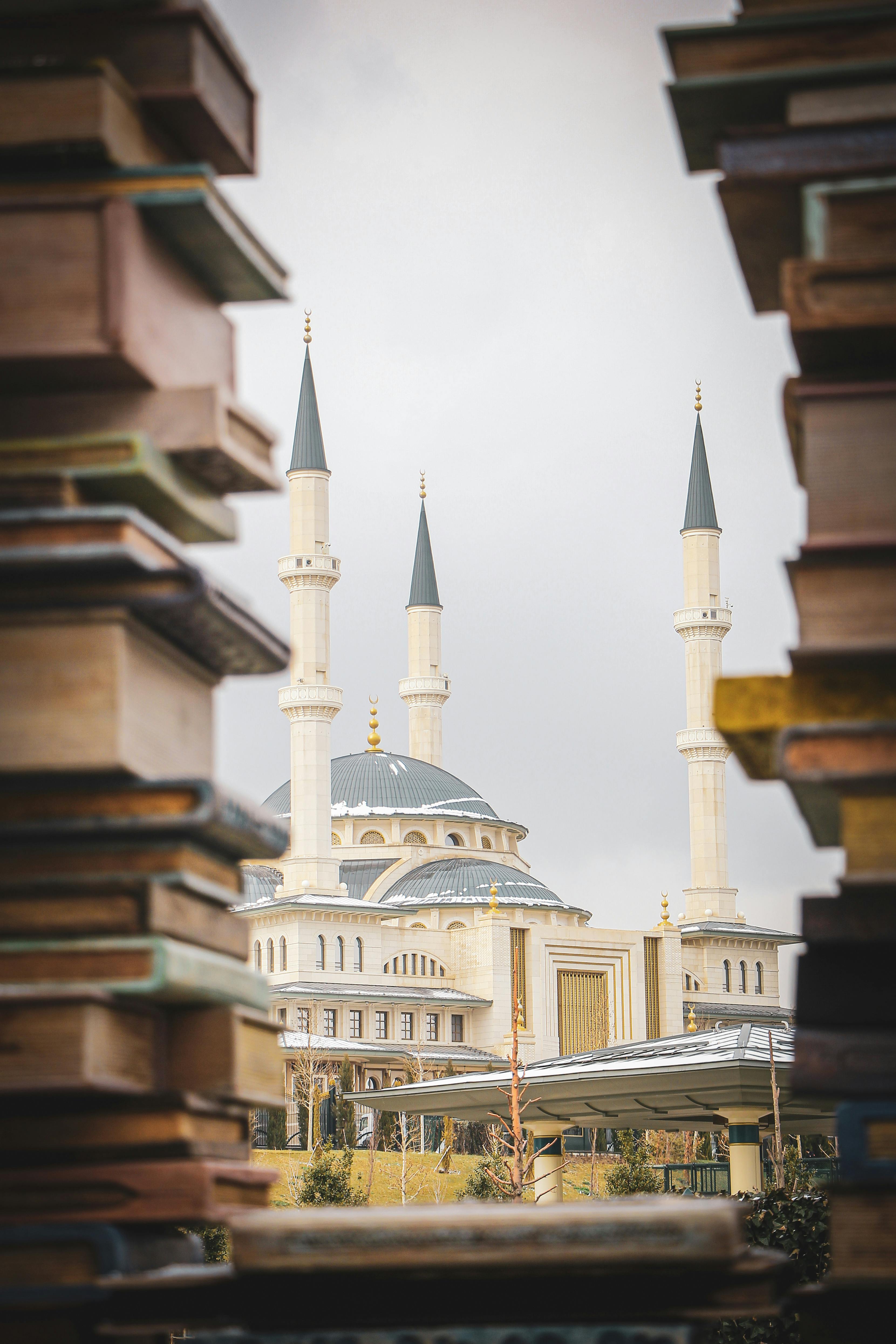 Concrete Mosque Building · Free Stock Photo