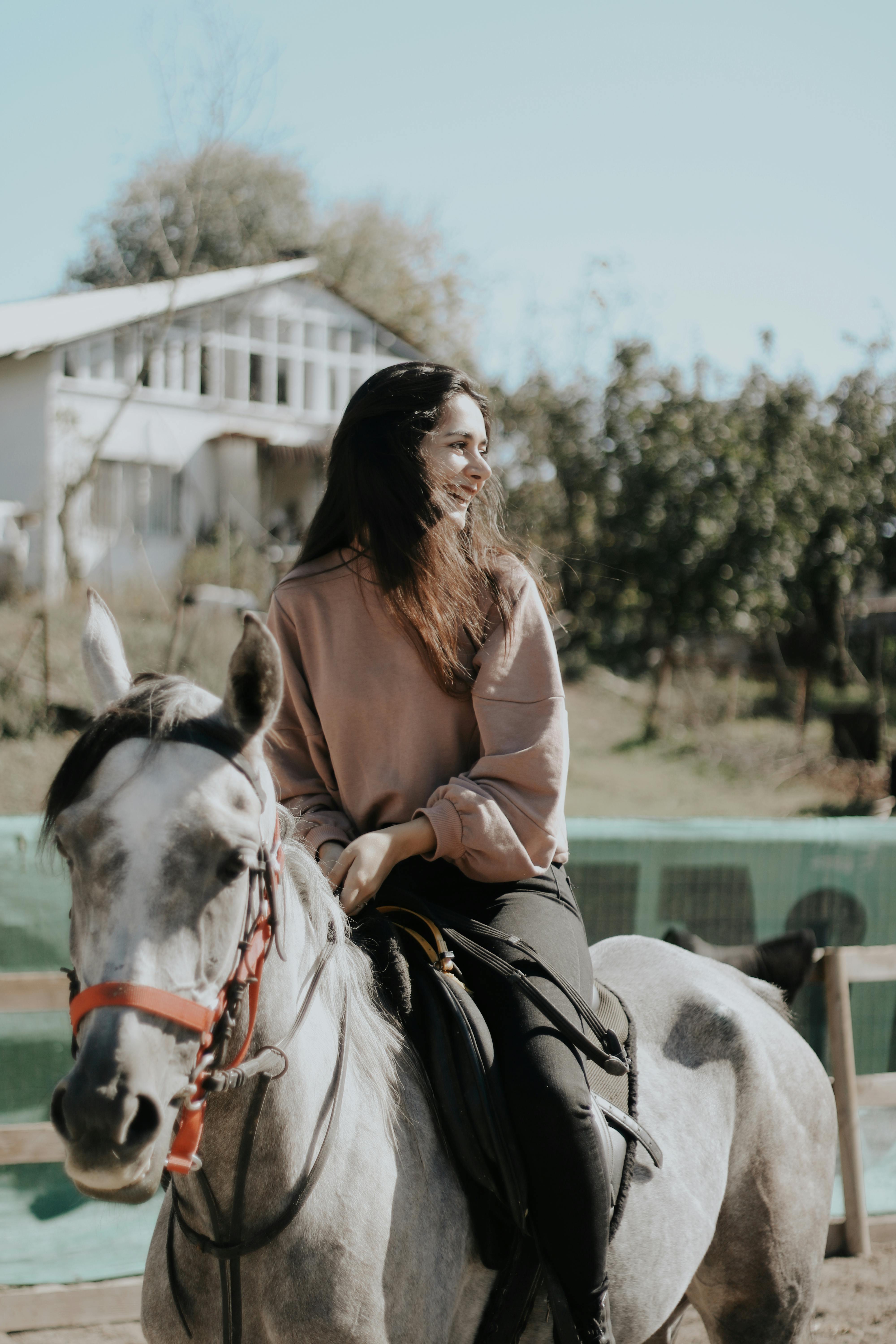 Woman in Traditional Turkish Clothes Riding on Horse · Free Stock Photo