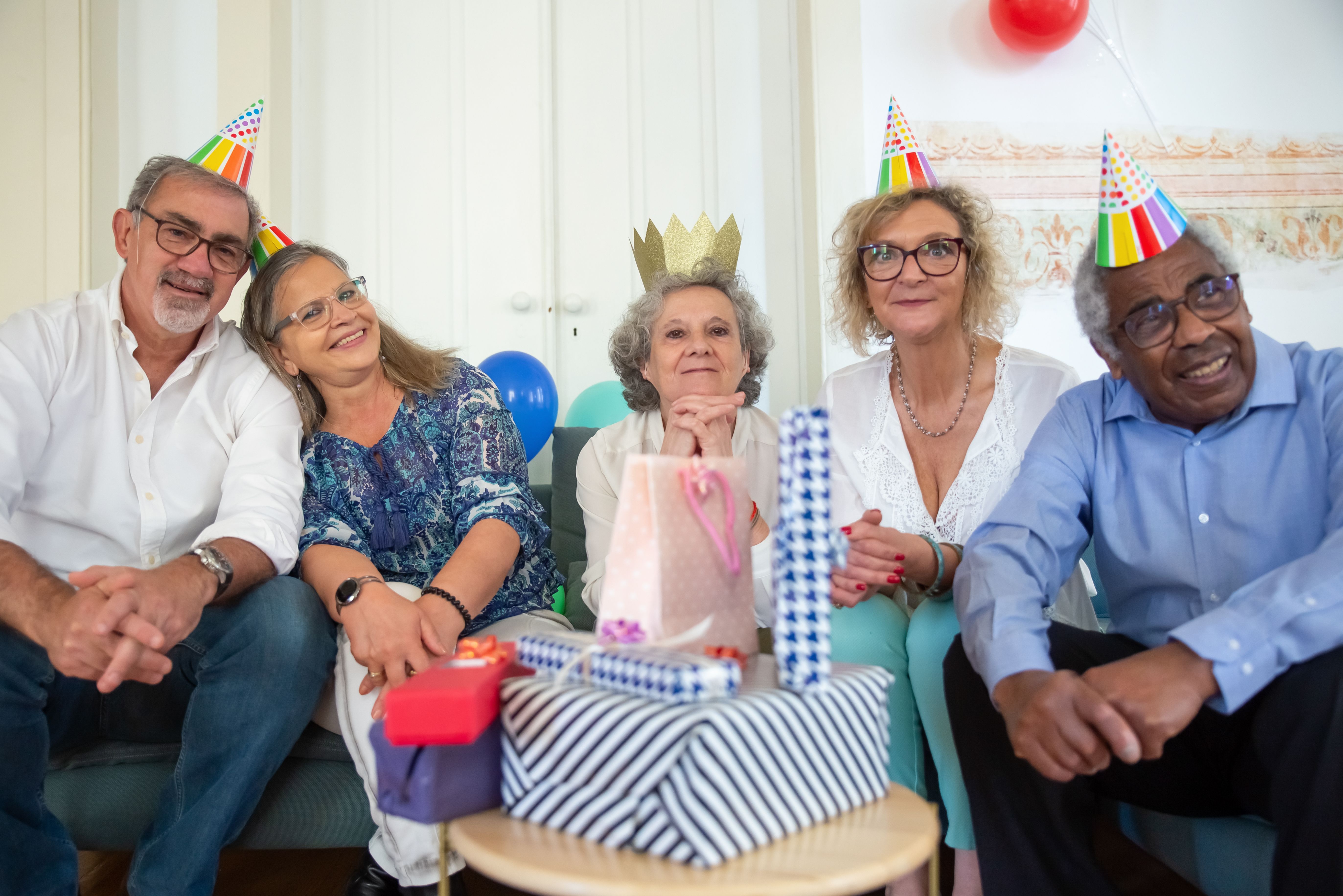 Elderly People Celebrating Birthday · Free Stock Photo