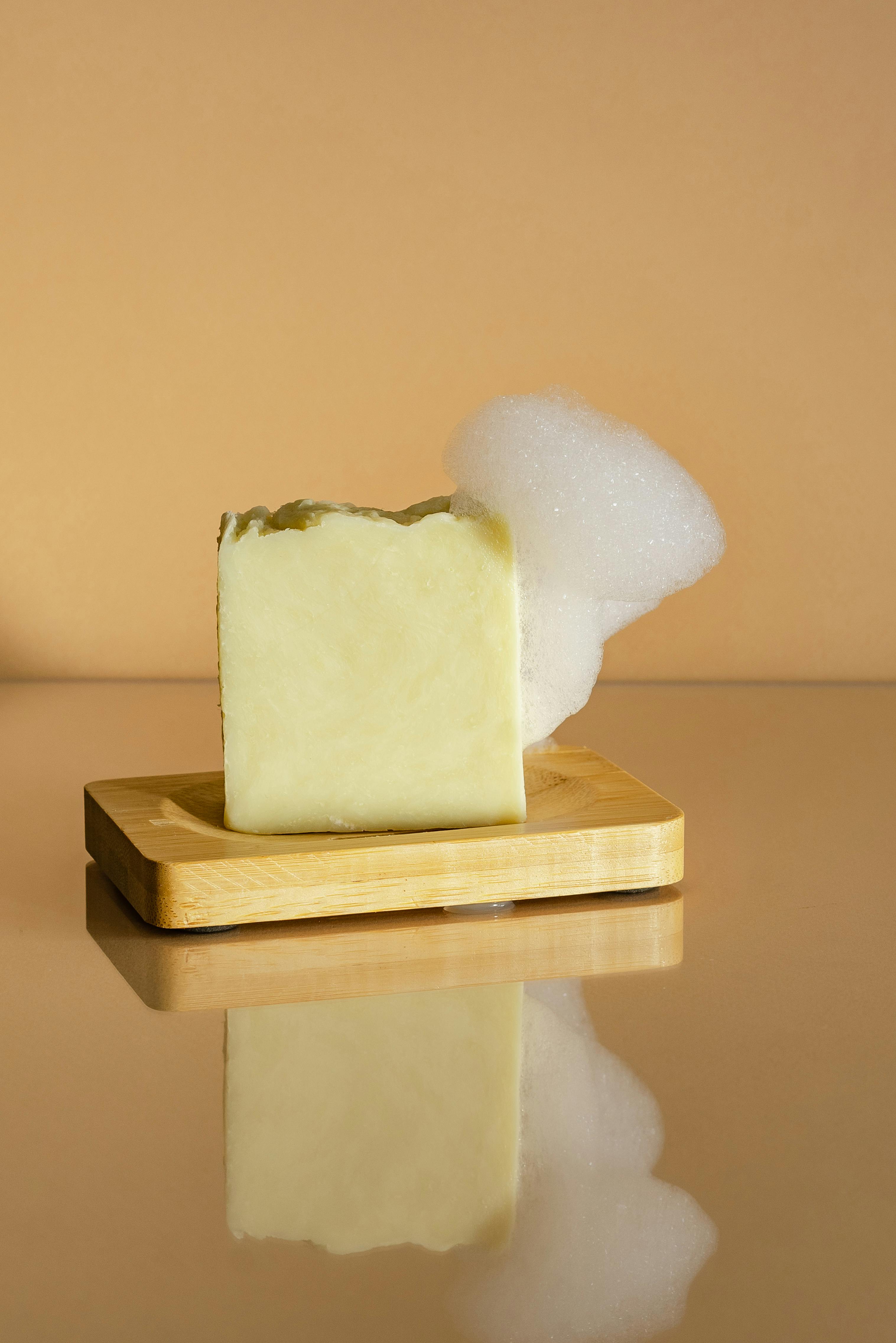 Yellow Soap on the Table · Free Stock Photo