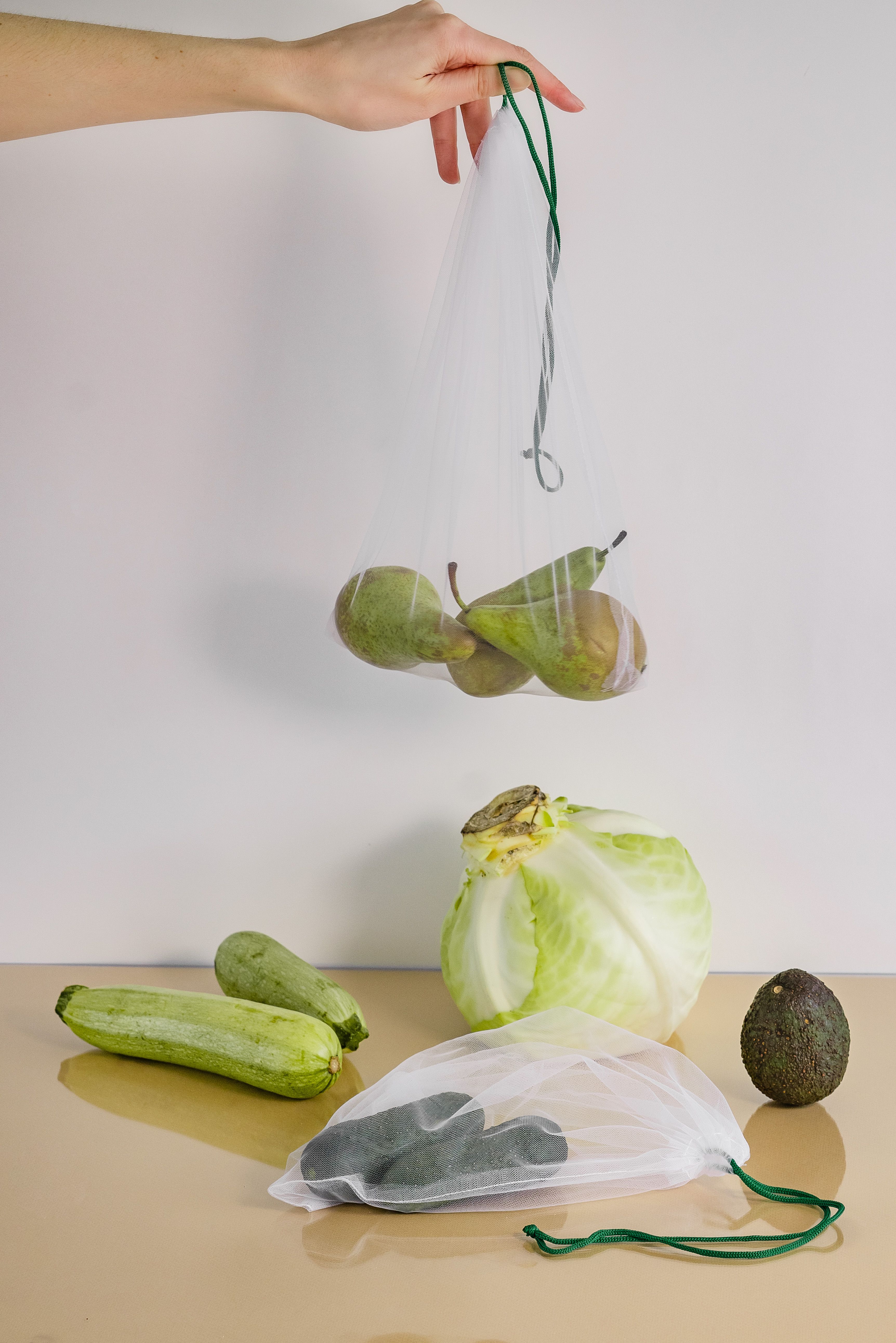 Fruits and Vegetables on Brown table · Free Stock Photo