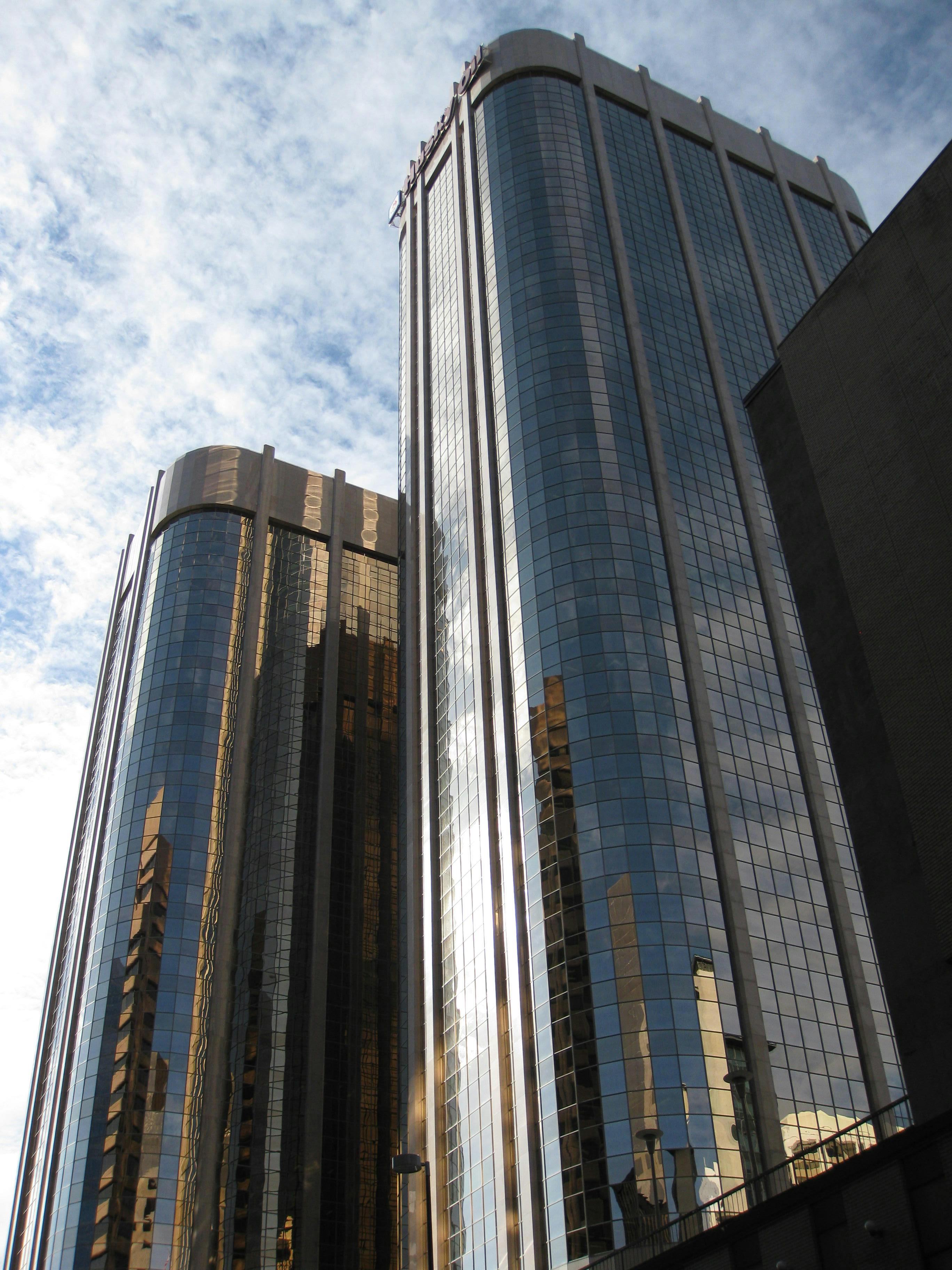 Low-Angle Shot of High-Rise Buildings · Free Stock Photo