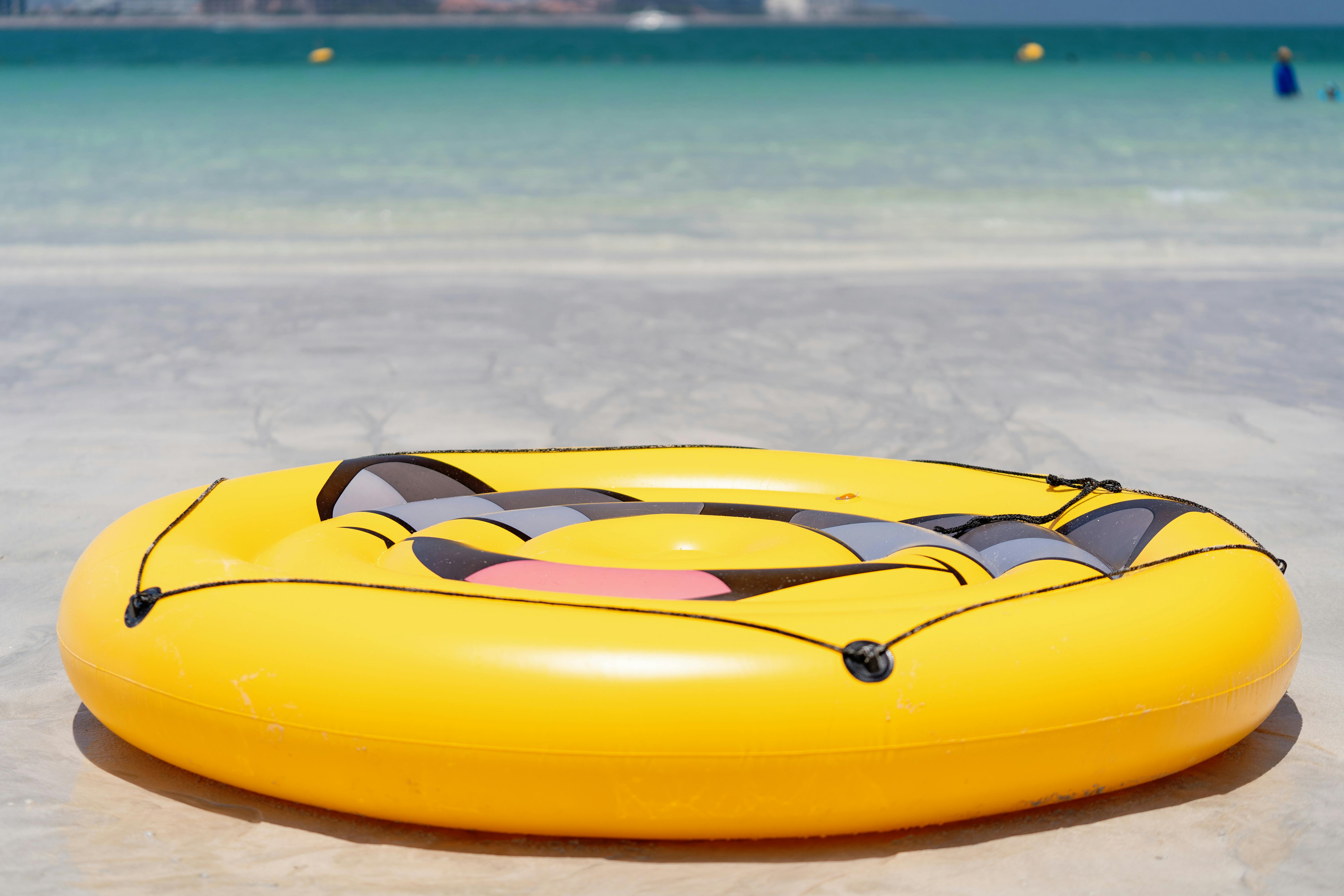 Inflatable Floaters on the Water · Free Stock Photo