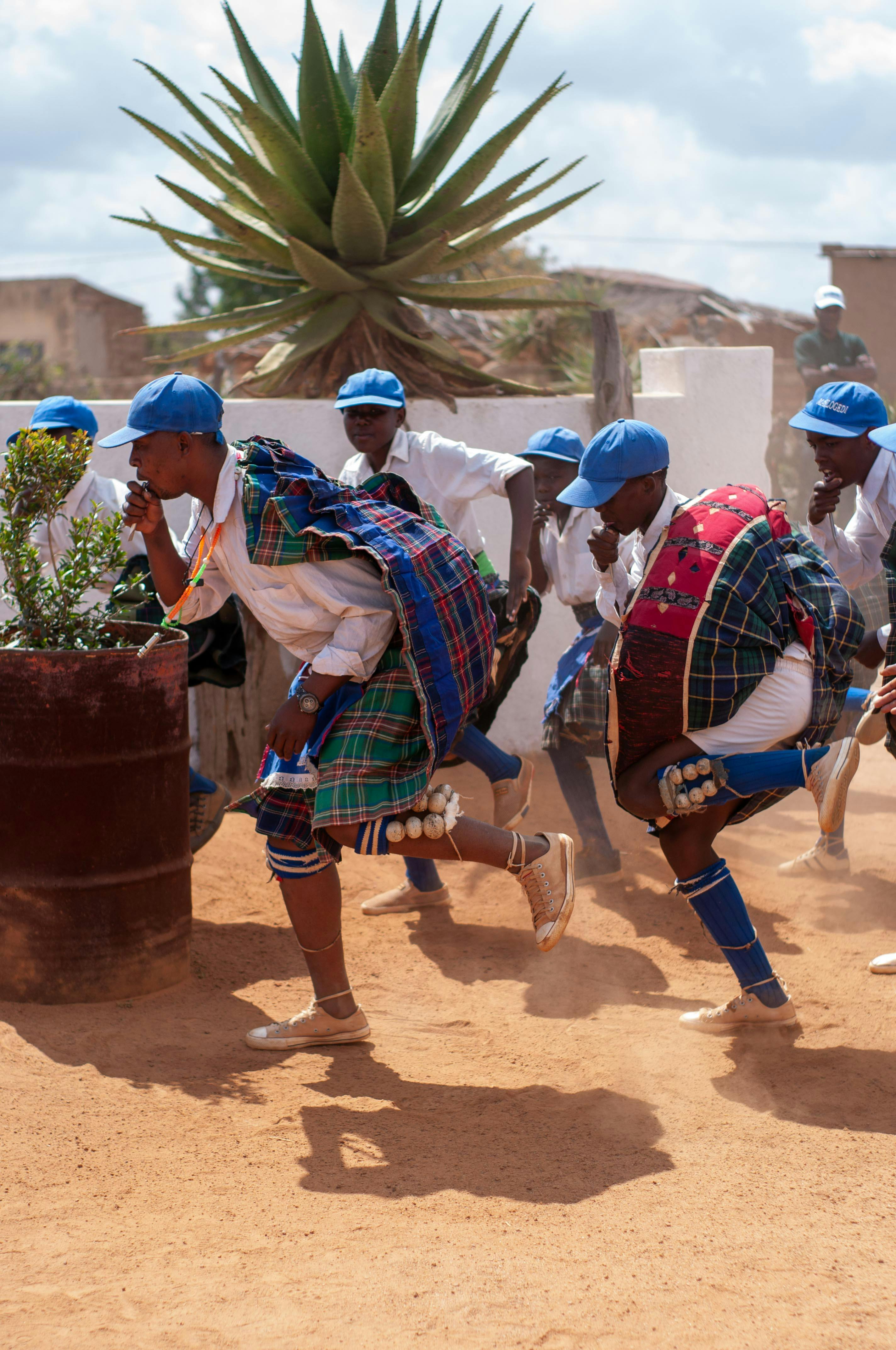 Tribe Doing a Traditional Dance · Free Stock Photo