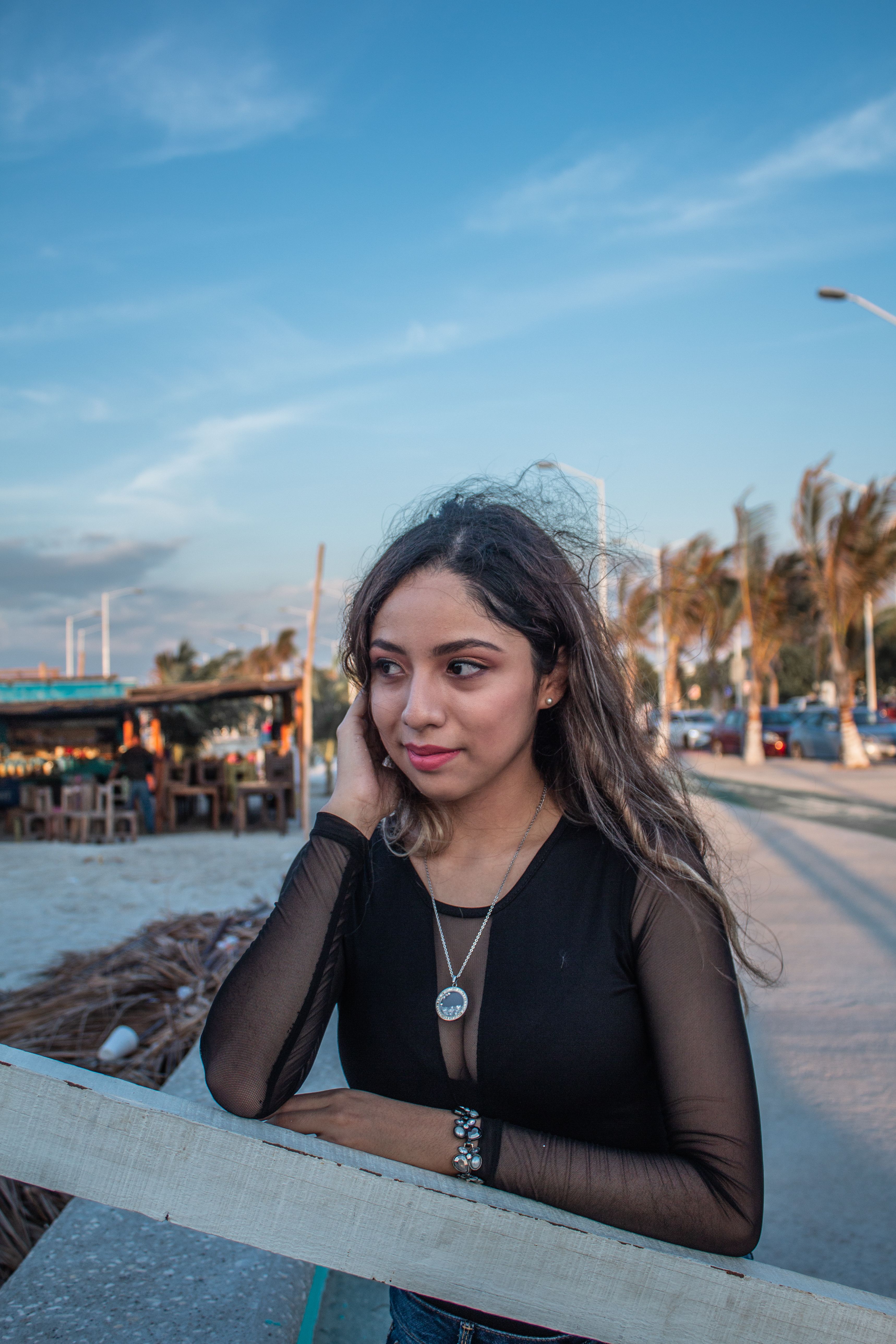 Portrait of a Woman in the Street · Free Stock Photo