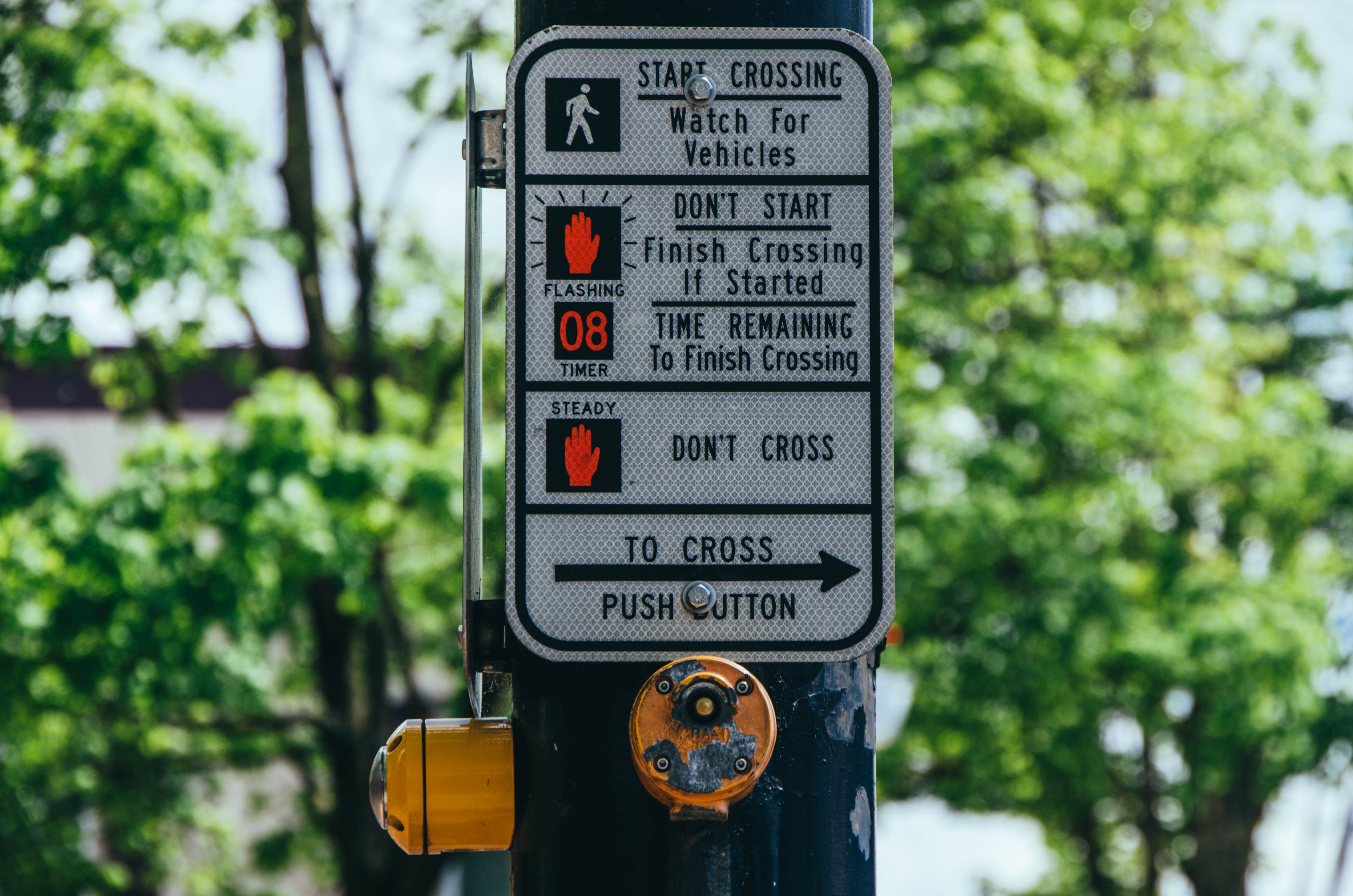 Red and White Road Sign · Free Stock Photo