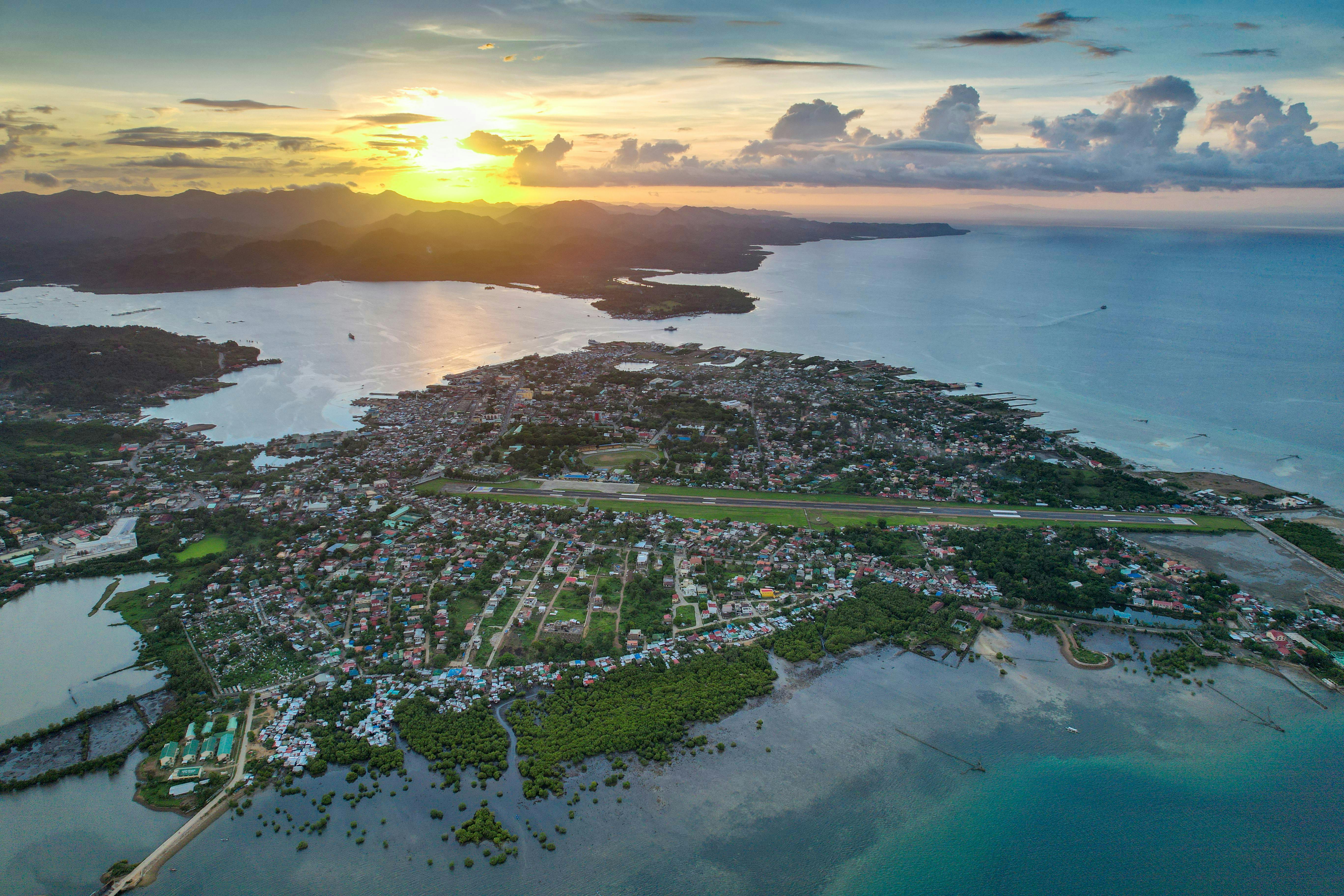 Aerial View of an Island · Free Stock Photo