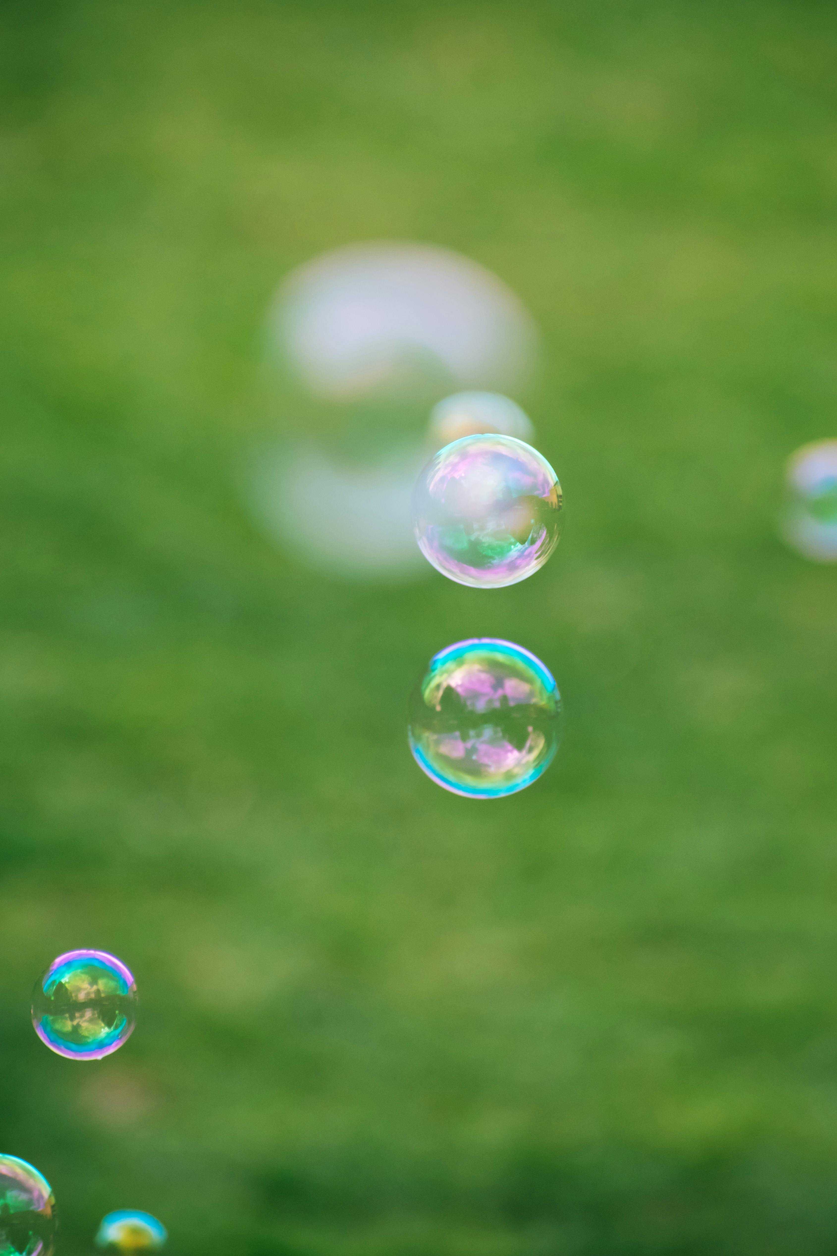 Lights and Floating Bubbles · Free Stock Photo