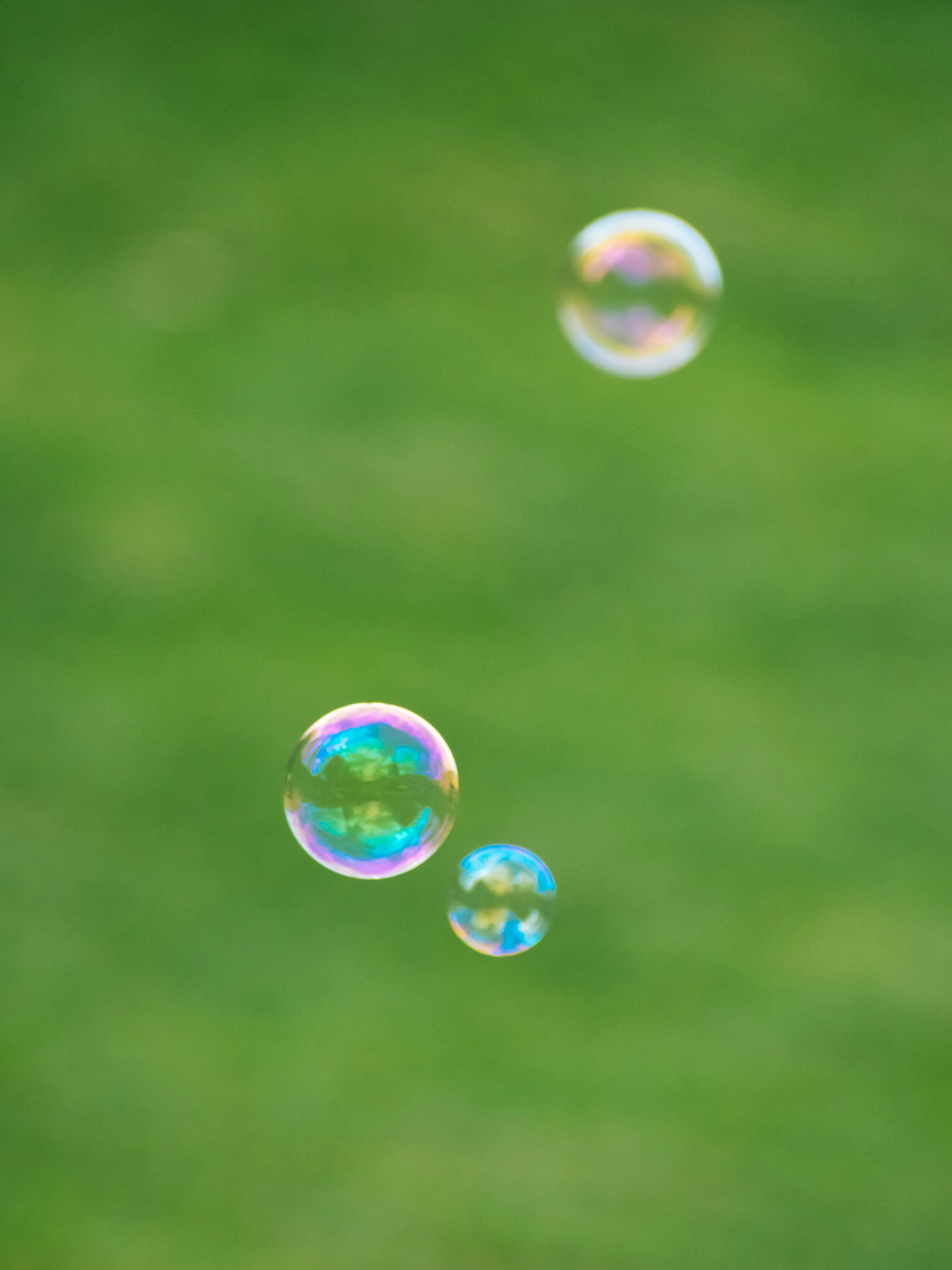Lights and Floating Bubbles · Free Stock Photo