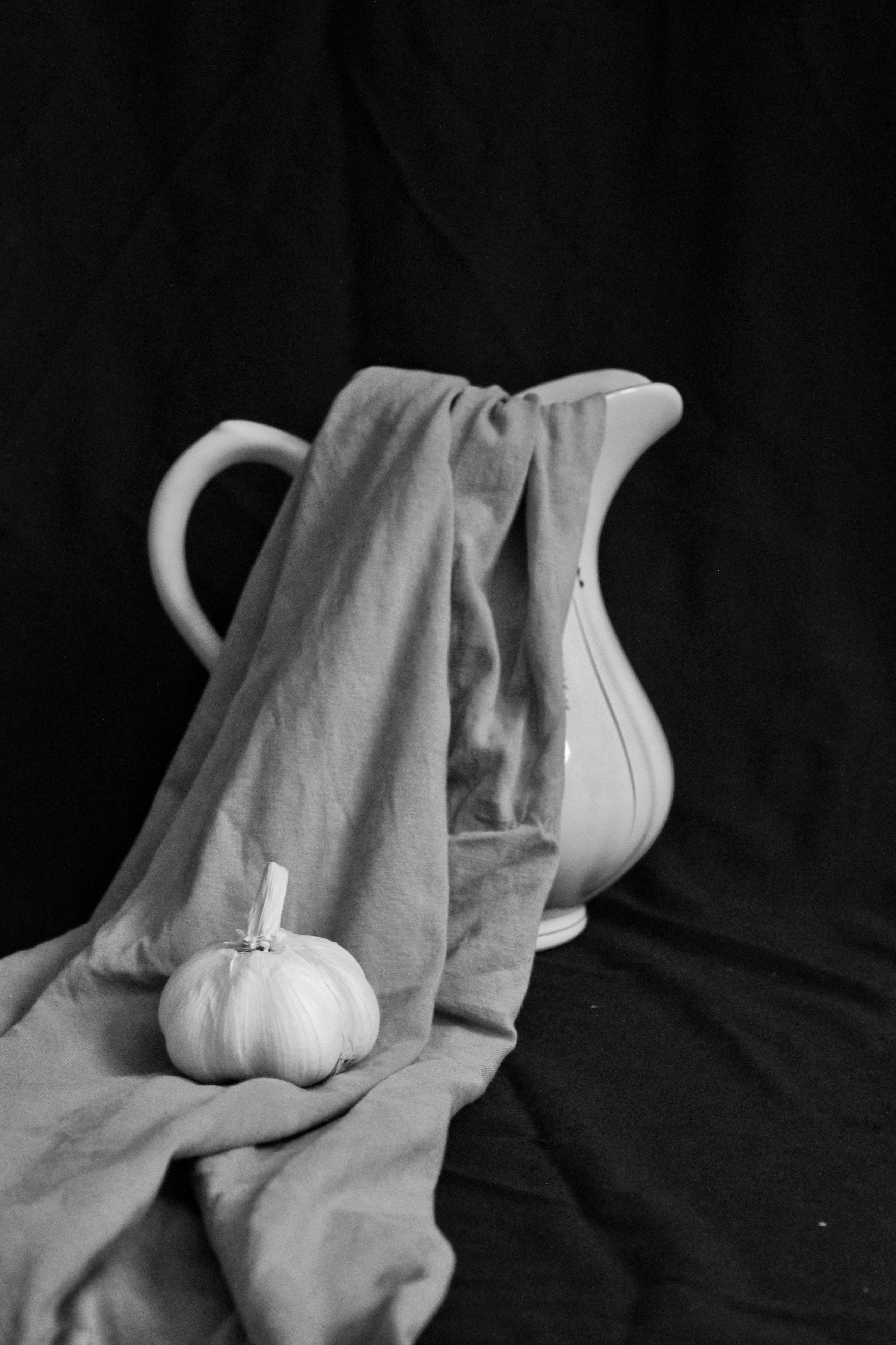 Fabric over Pitcher and Vegetable near · Free Stock Photo