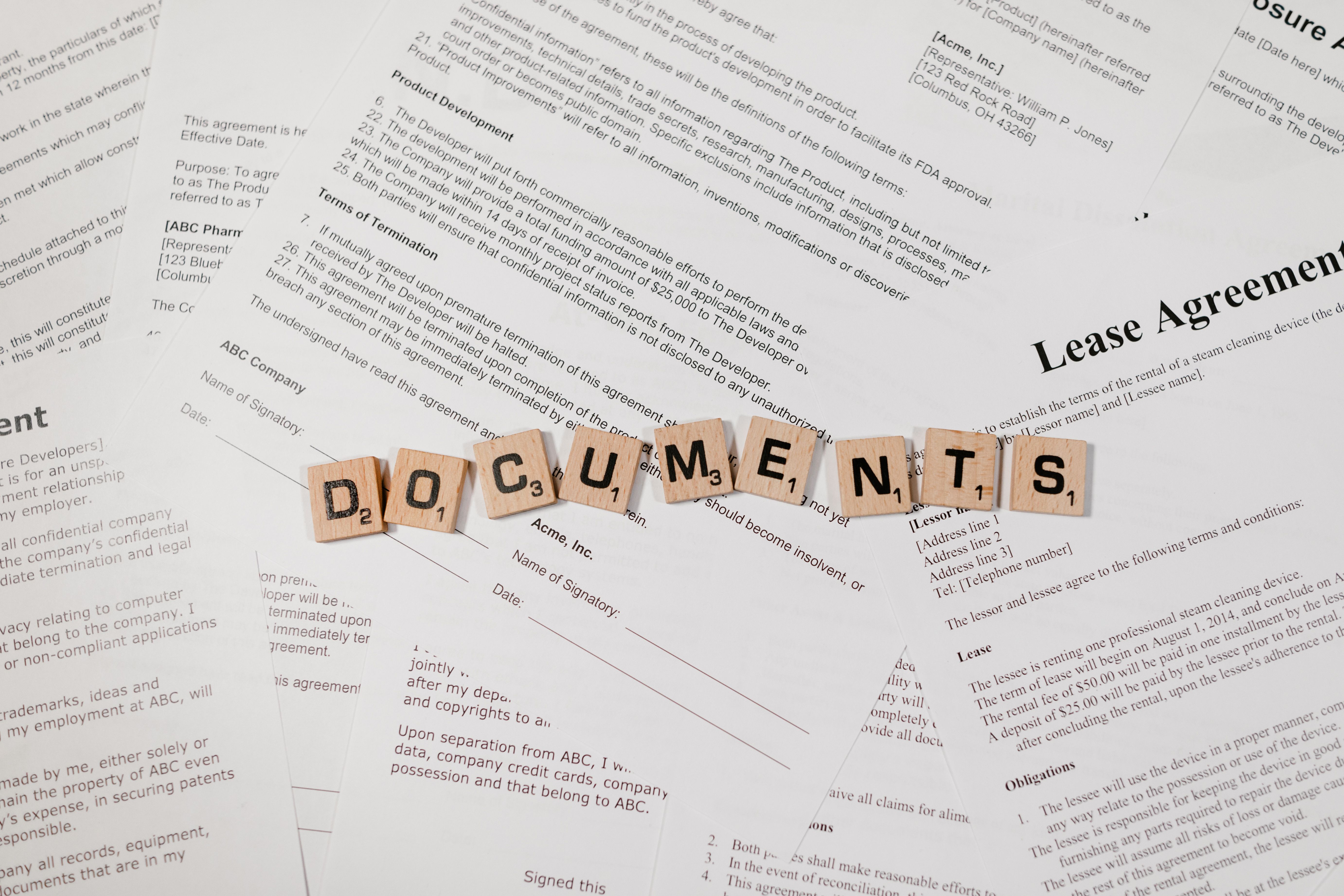Selective Focus Photo of Terms and Conditions Written on a Paper · Free ...
