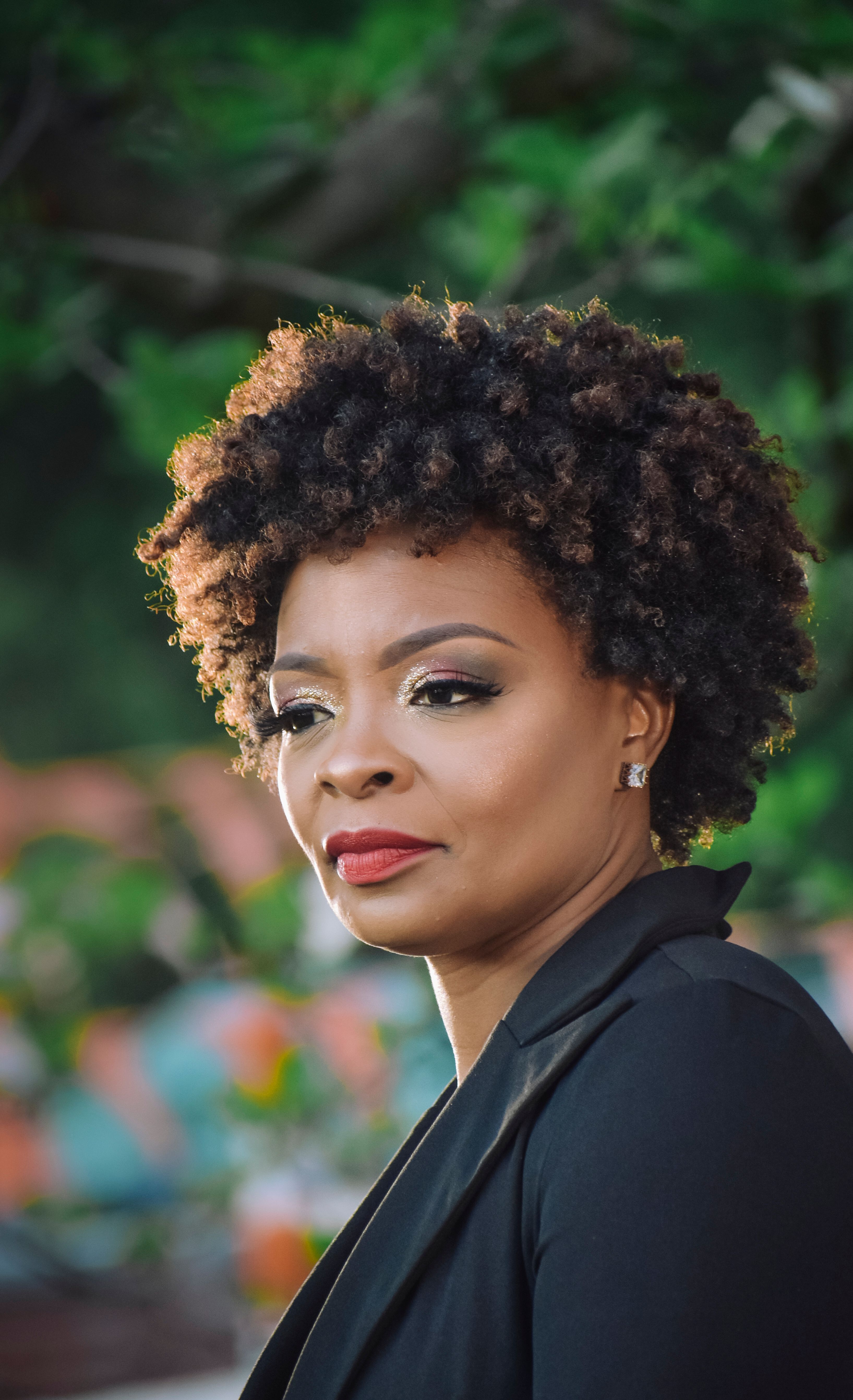 Photo of Woman with Afro Hair · Free Stock Photo