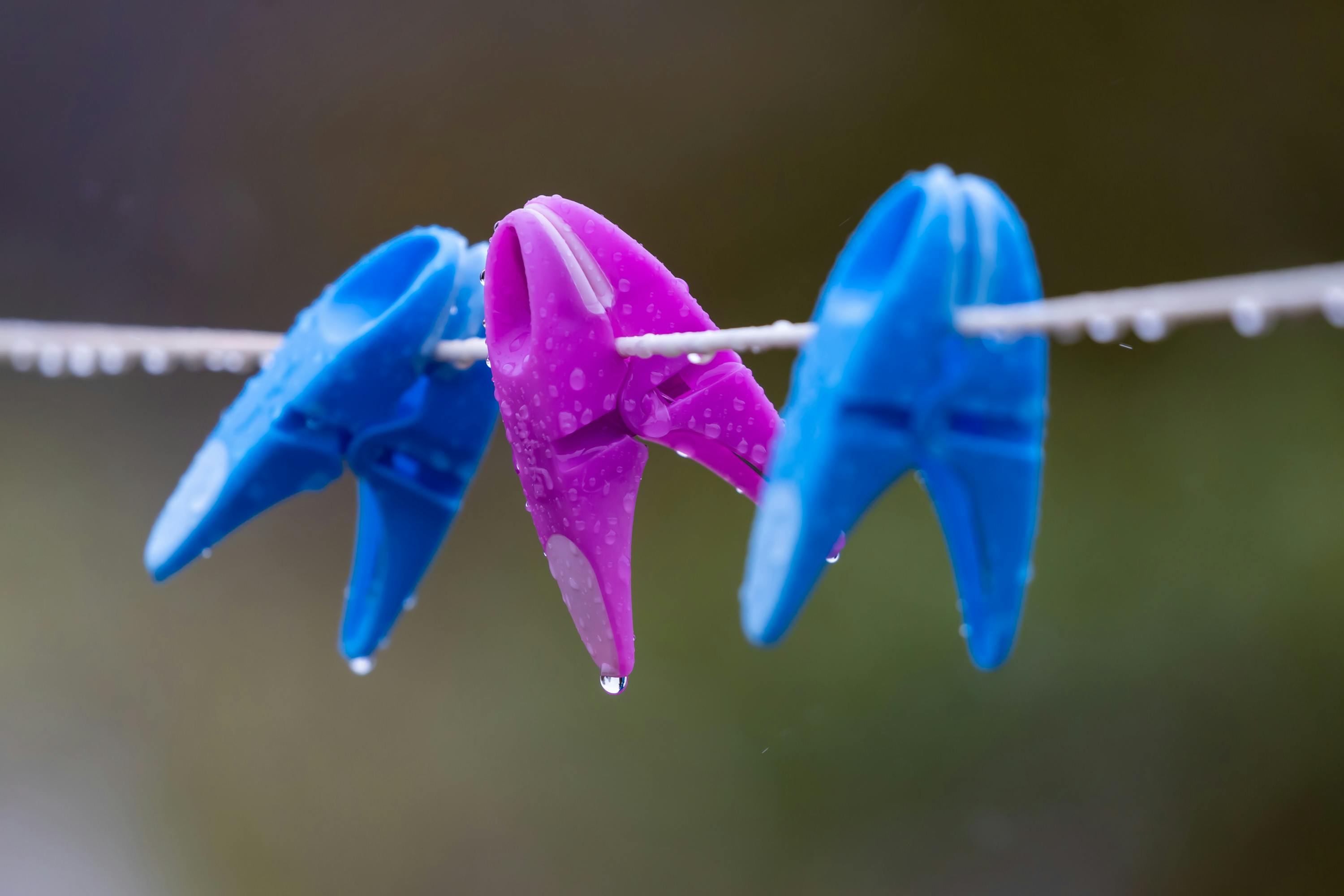 Wet Fabric with Blue Dye on a Table · Free Stock Photo