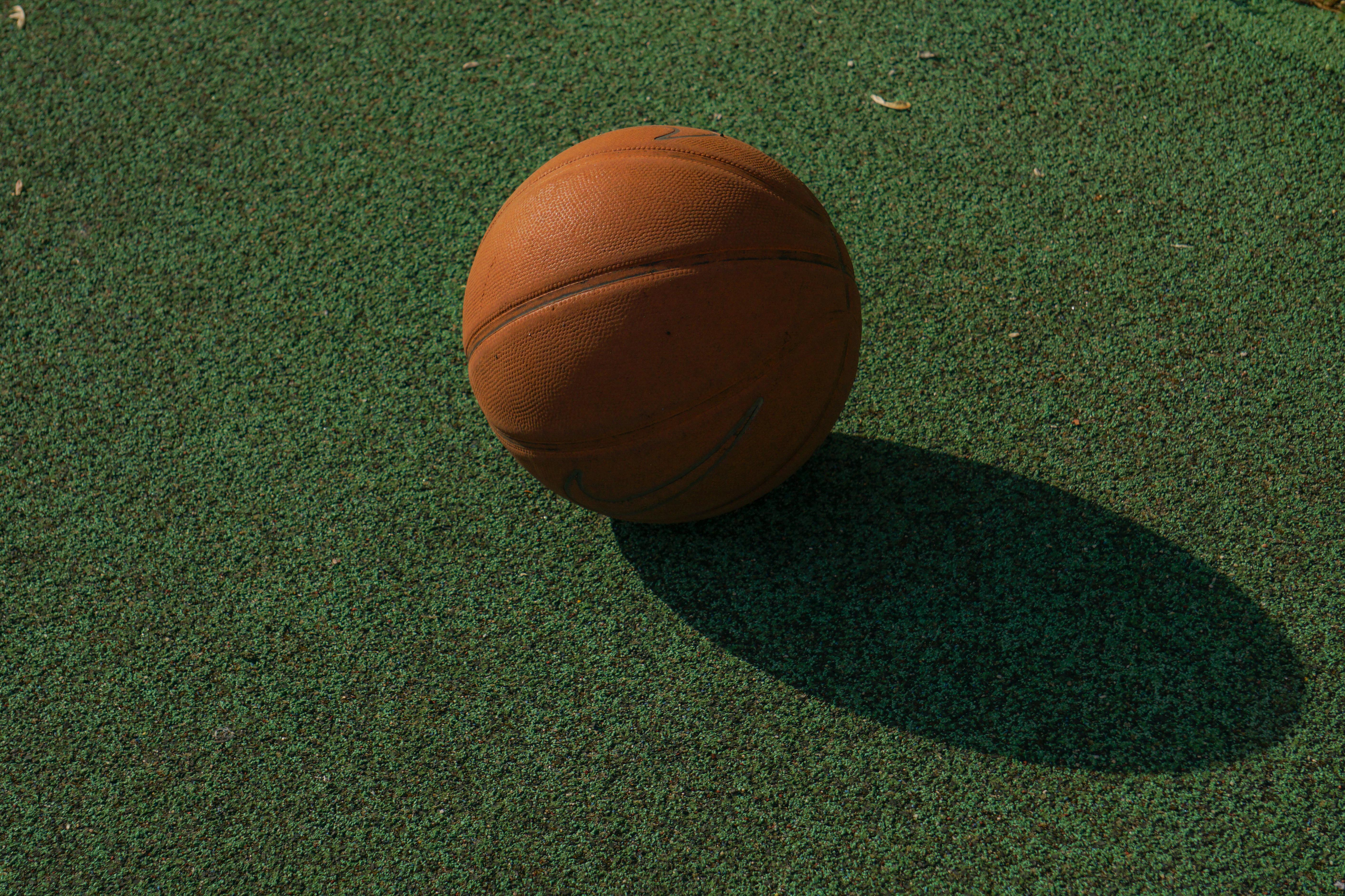 A Basketball Casting a Shadow · Free Stock Photo