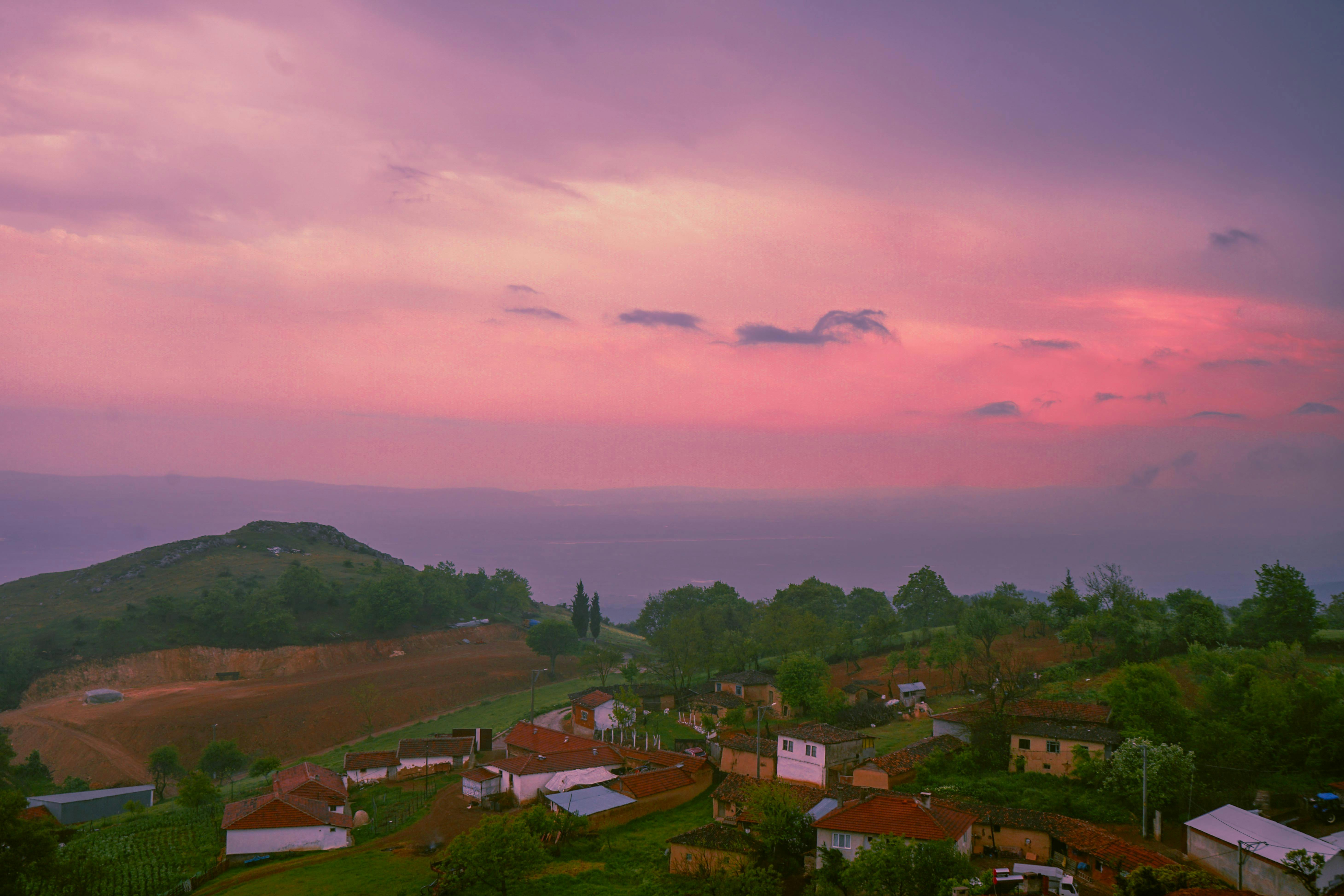 Buildings in a Village · Free Stock Photo