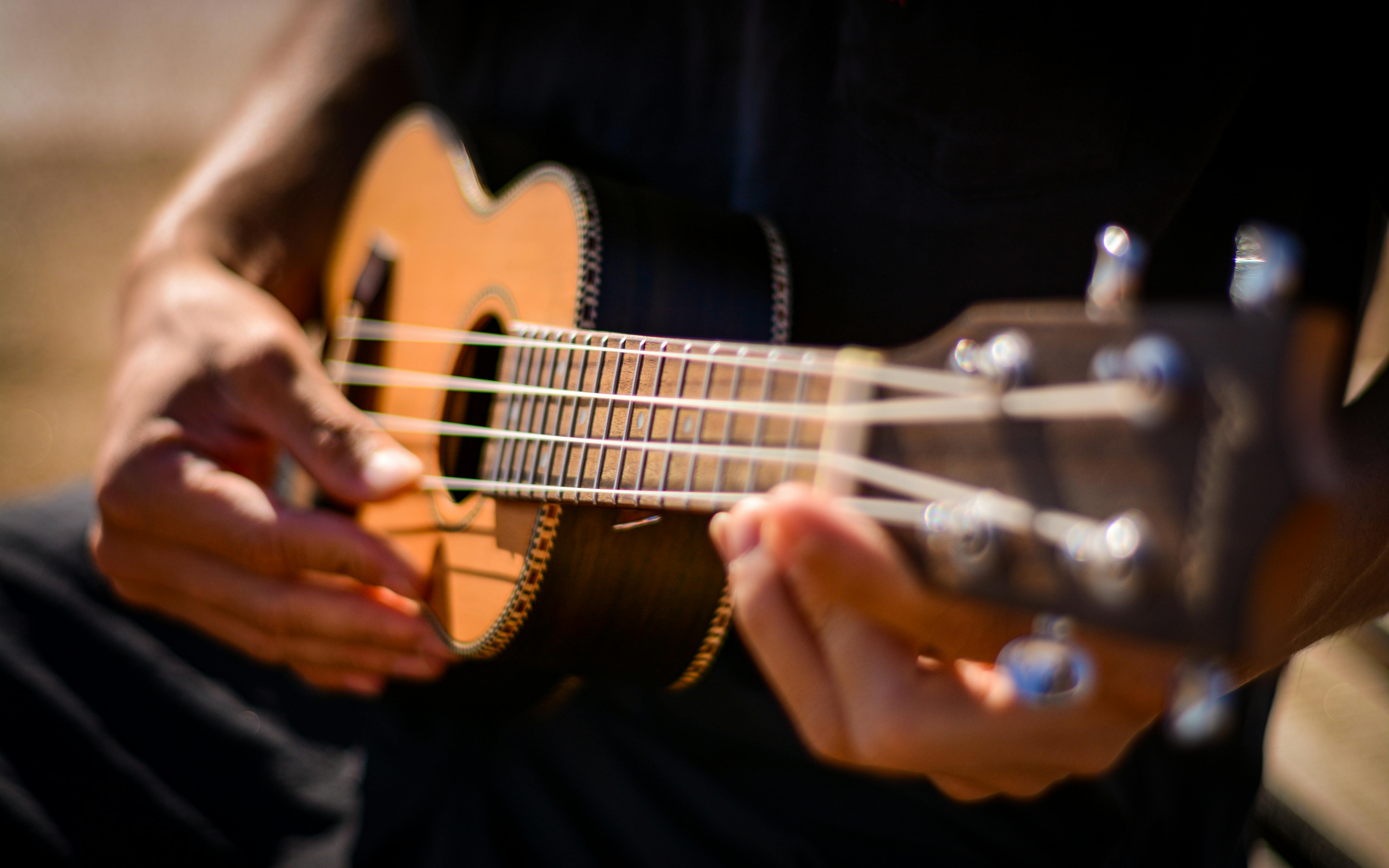 Man Holding Ukulele · Free Stock Photo