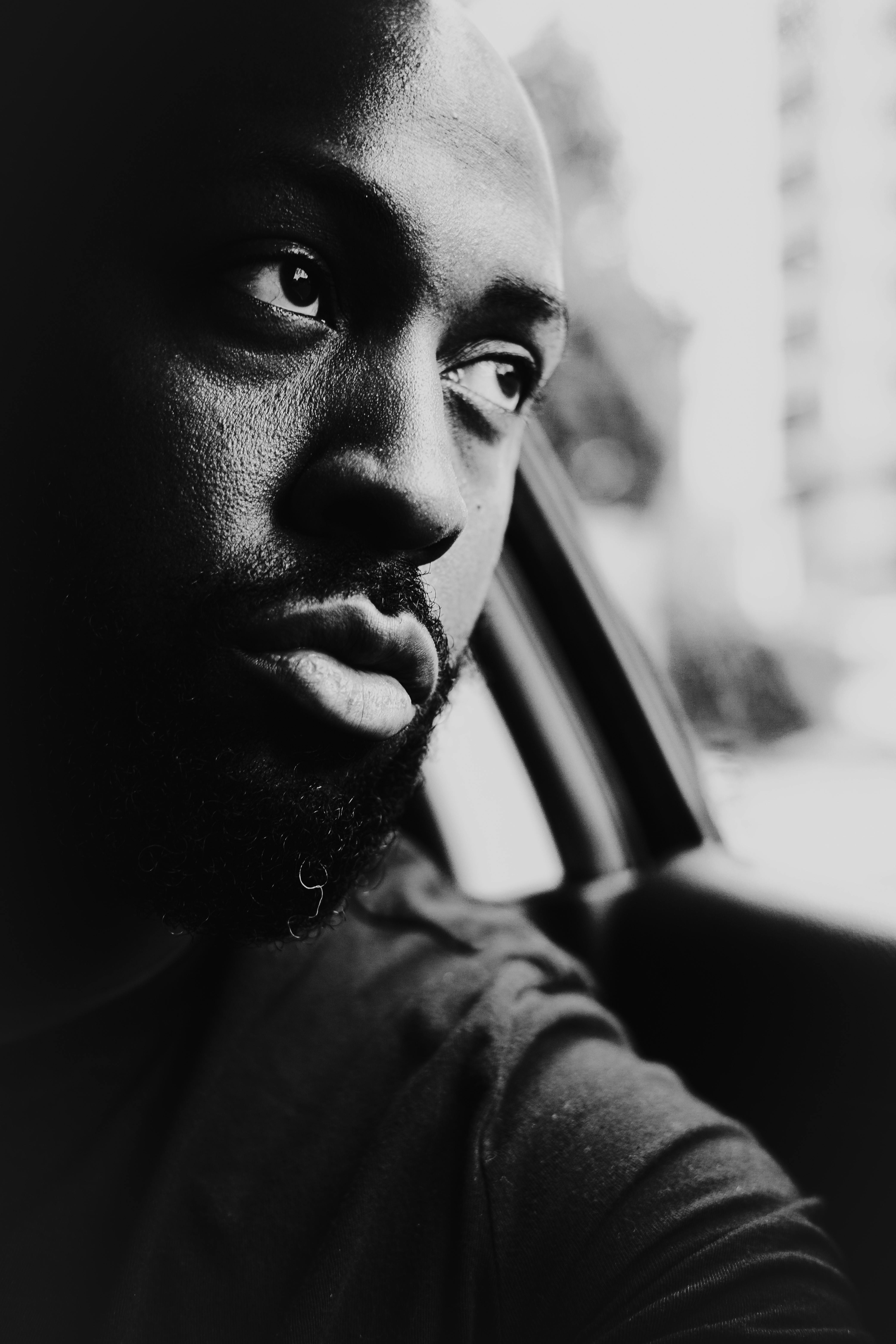 Grayscale Photo Of Person · Free Stock Photo