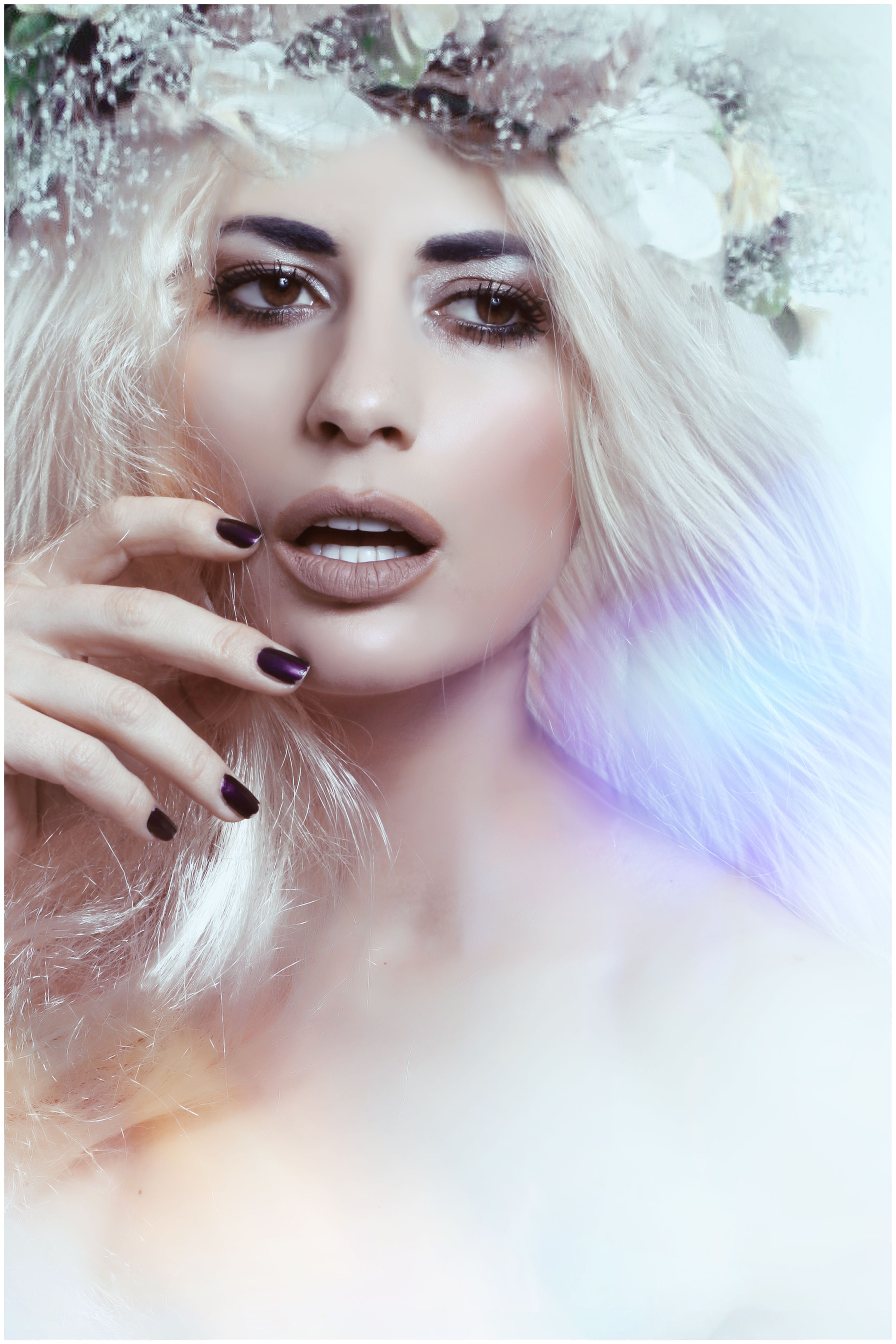 Woman Hand on Leg · Free Stock Photo