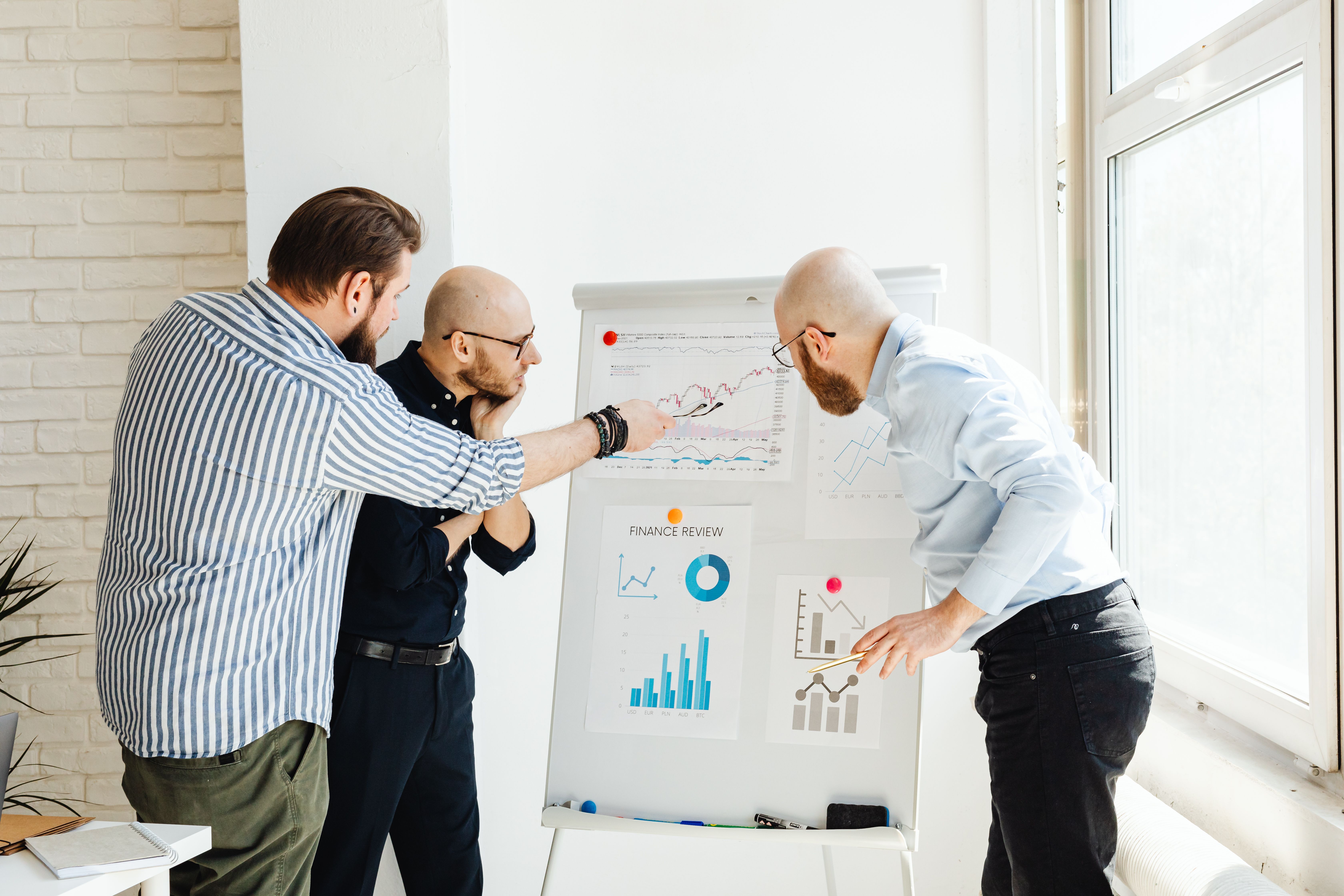 A Man Doing A Presentation At Work · Free Stock Photo