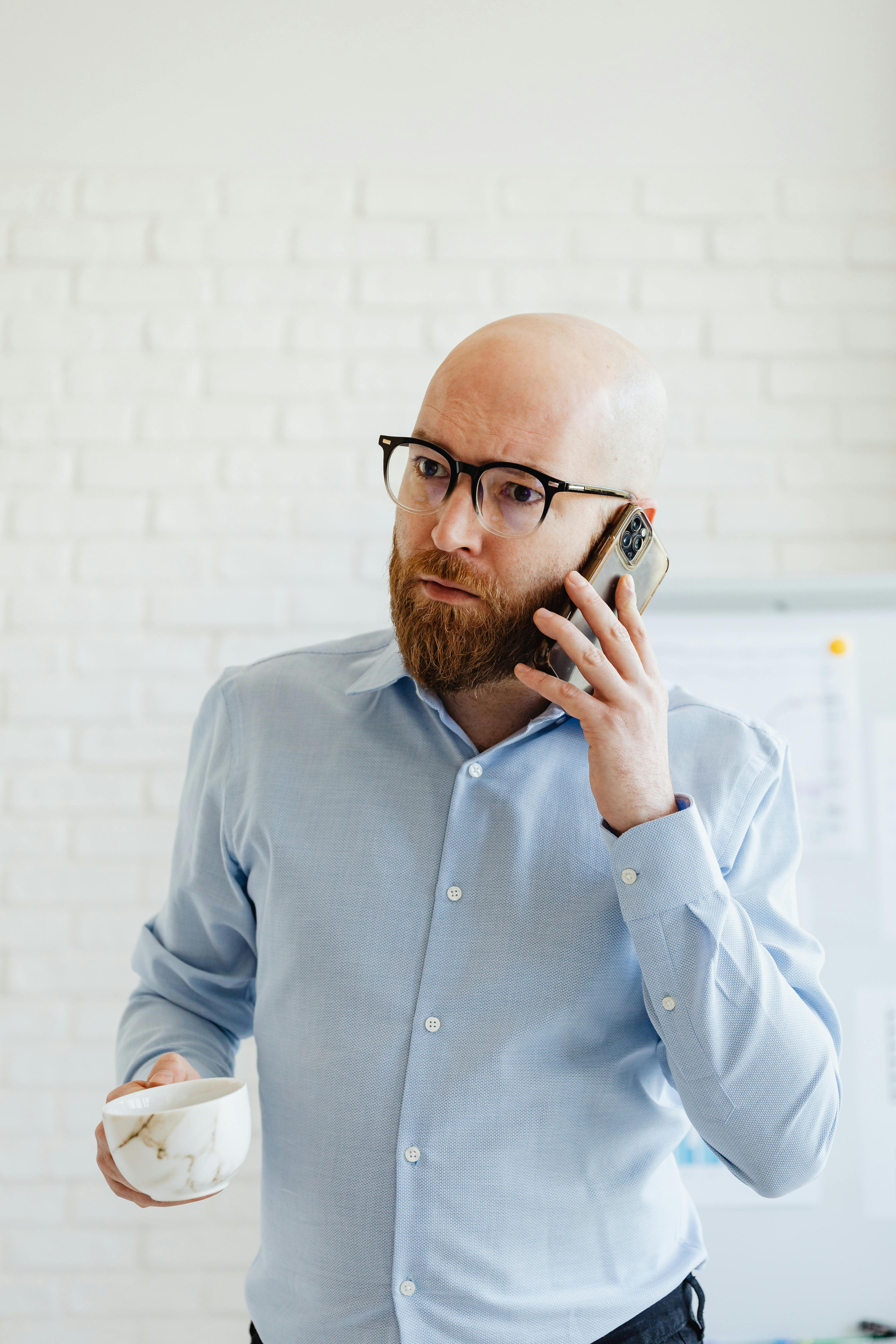 Man Talking on the Phone · Free Stock Photo