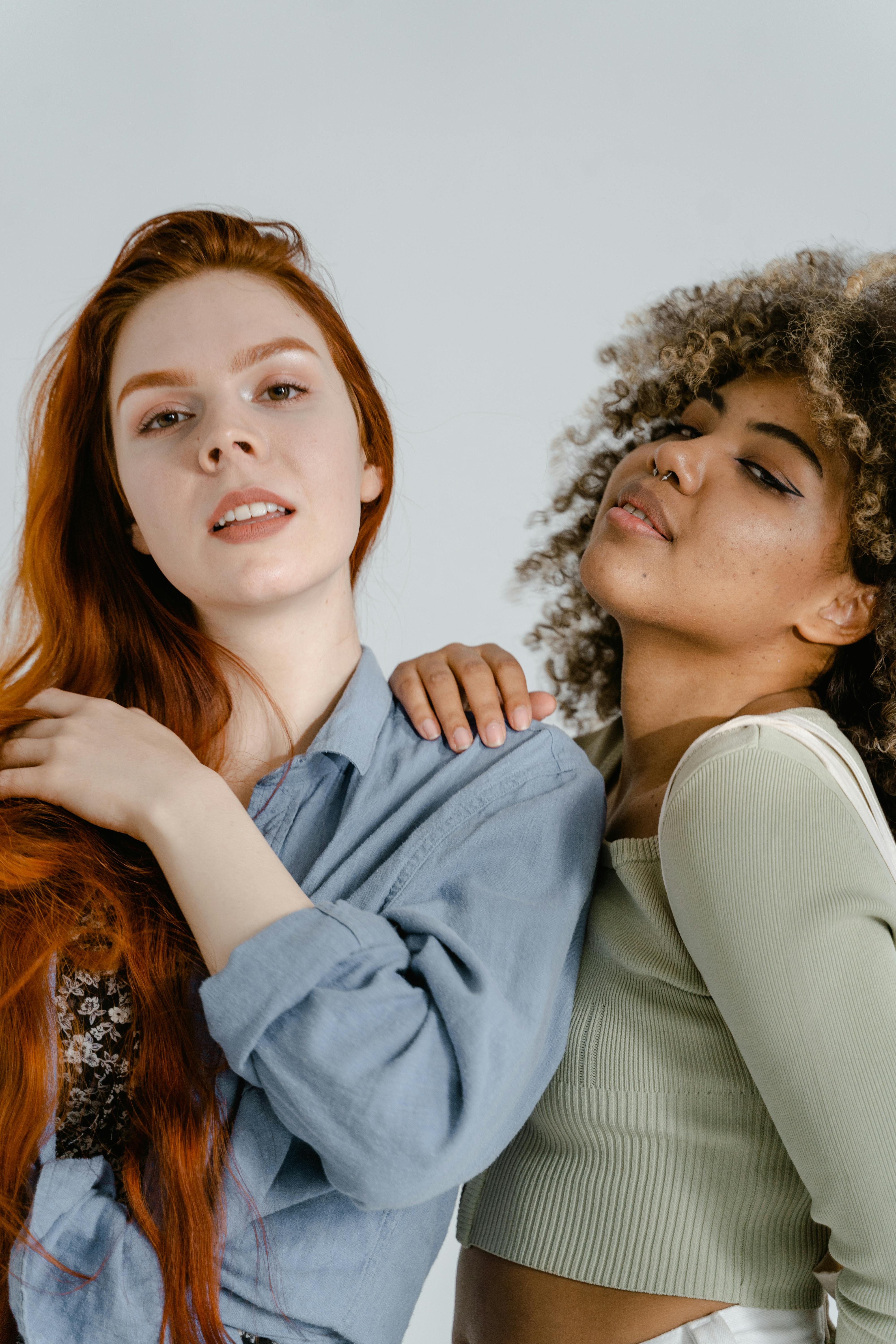 Women Standing Close Together · Free Stock Photo